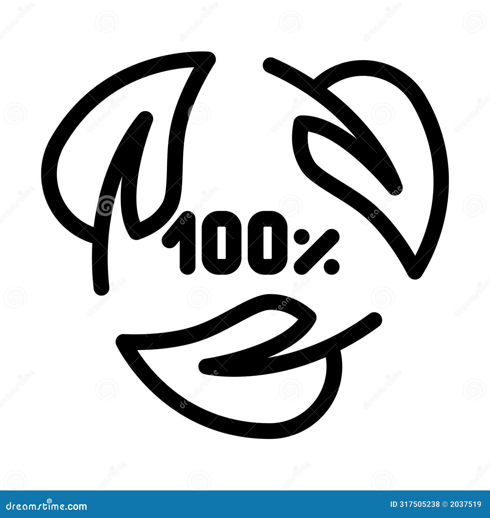 Biodegradable Waste Sorting Line Icon Vector Illustration Stock Vector ...