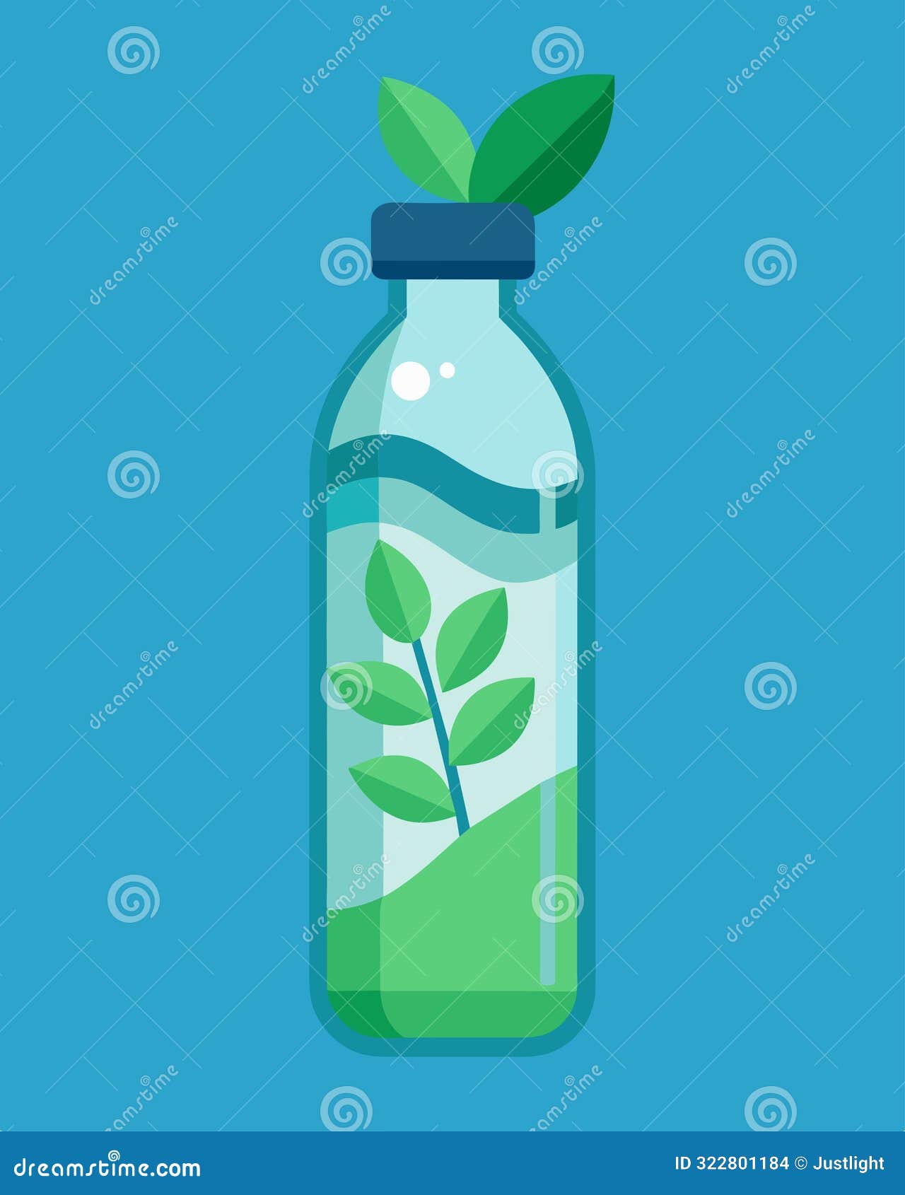 A Biodegradable Water Bottle Made From Plantbased Materials Reducing ...