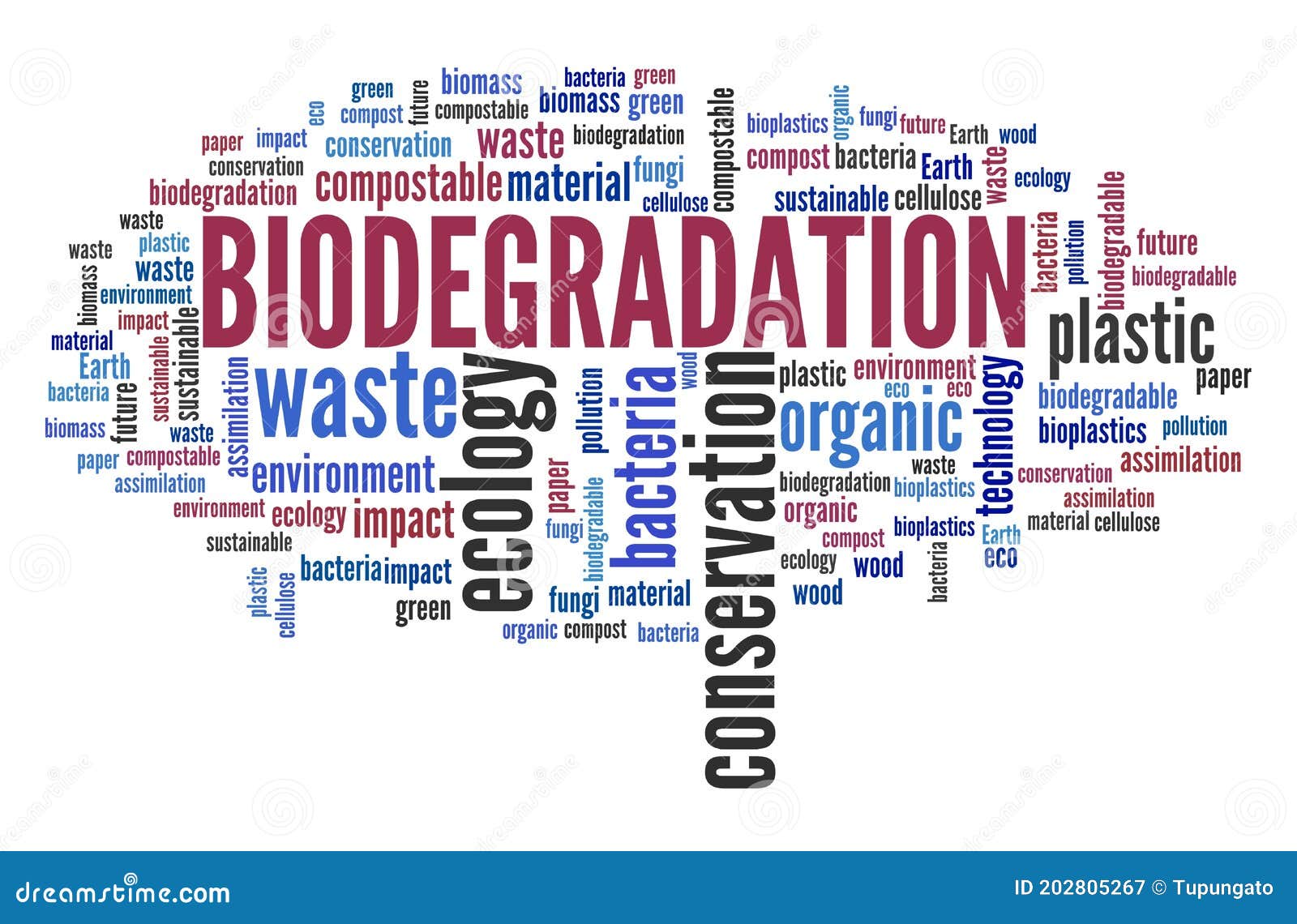 Biodegradation Word Cloud Collage Royalty-Free Stock Photography ...