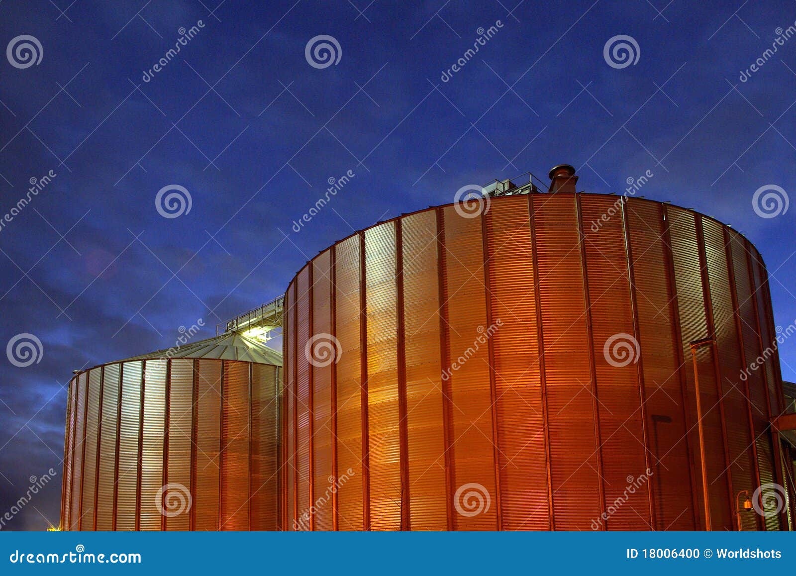 Biodiesel Fuel Storage Tanks Stock Photo - Image of cistern, equipment ...