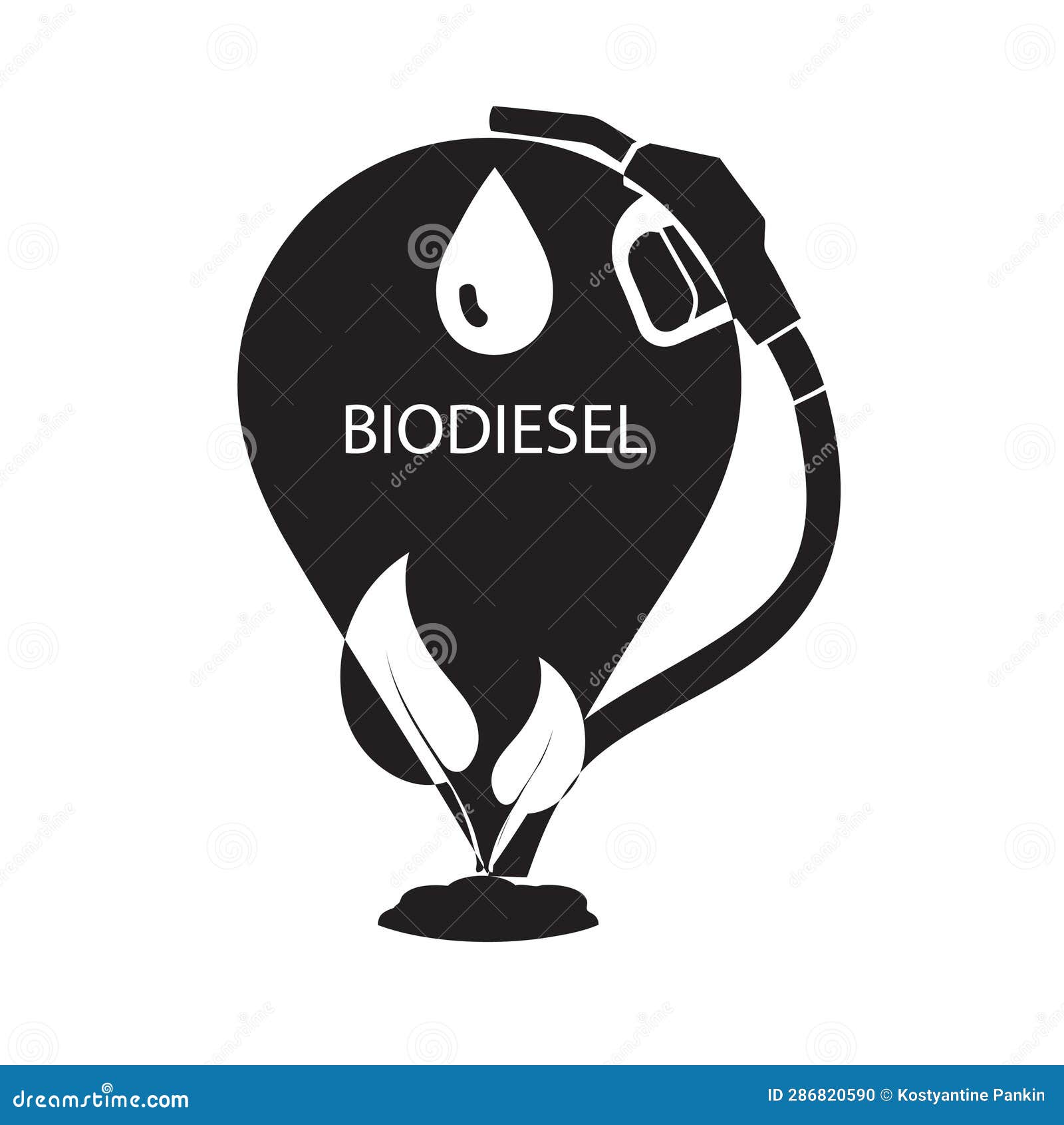 Biodiesel map sign stock vector. Illustration of technology - 286820590
