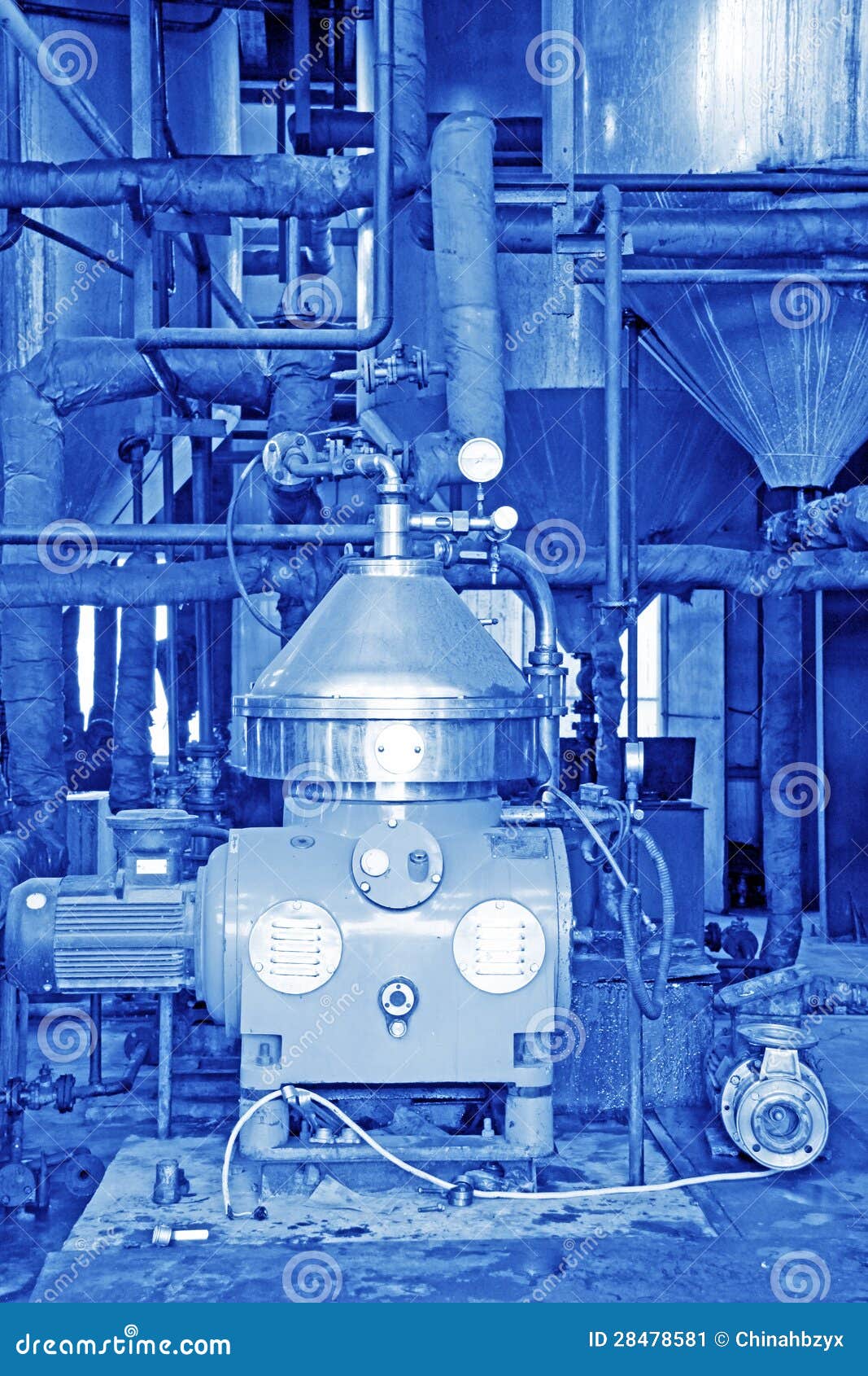 Biodiesel Production Equipment in a Factory Stock Image - Image of ...