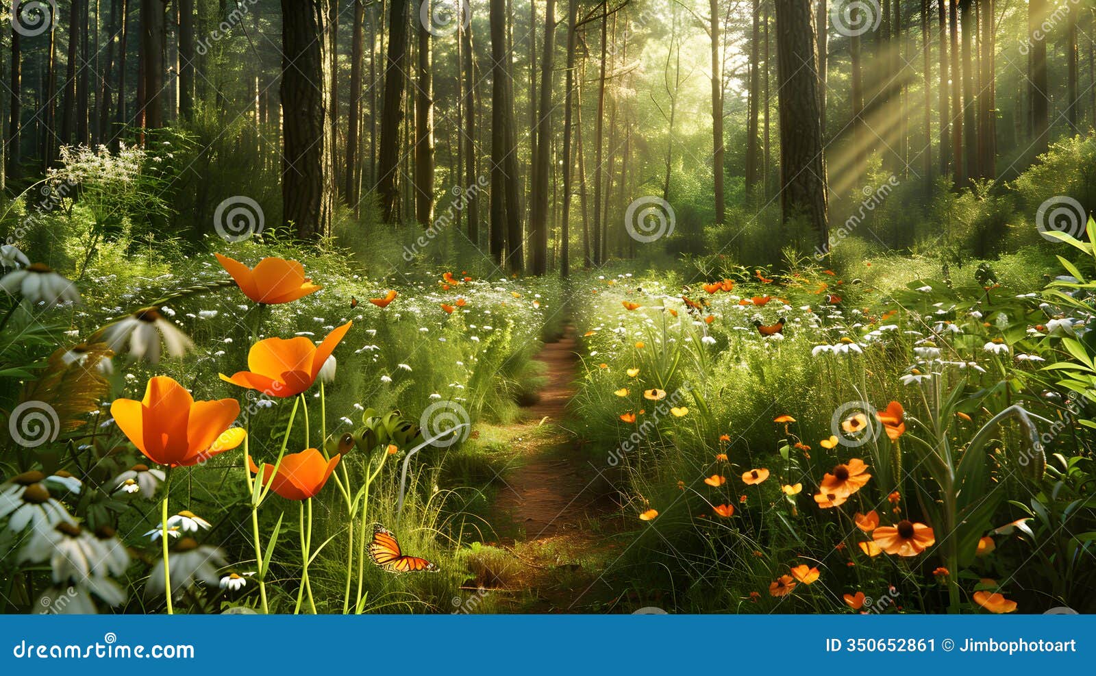 Biodiversity Corridors stock illustration. Illustration of conservation ...