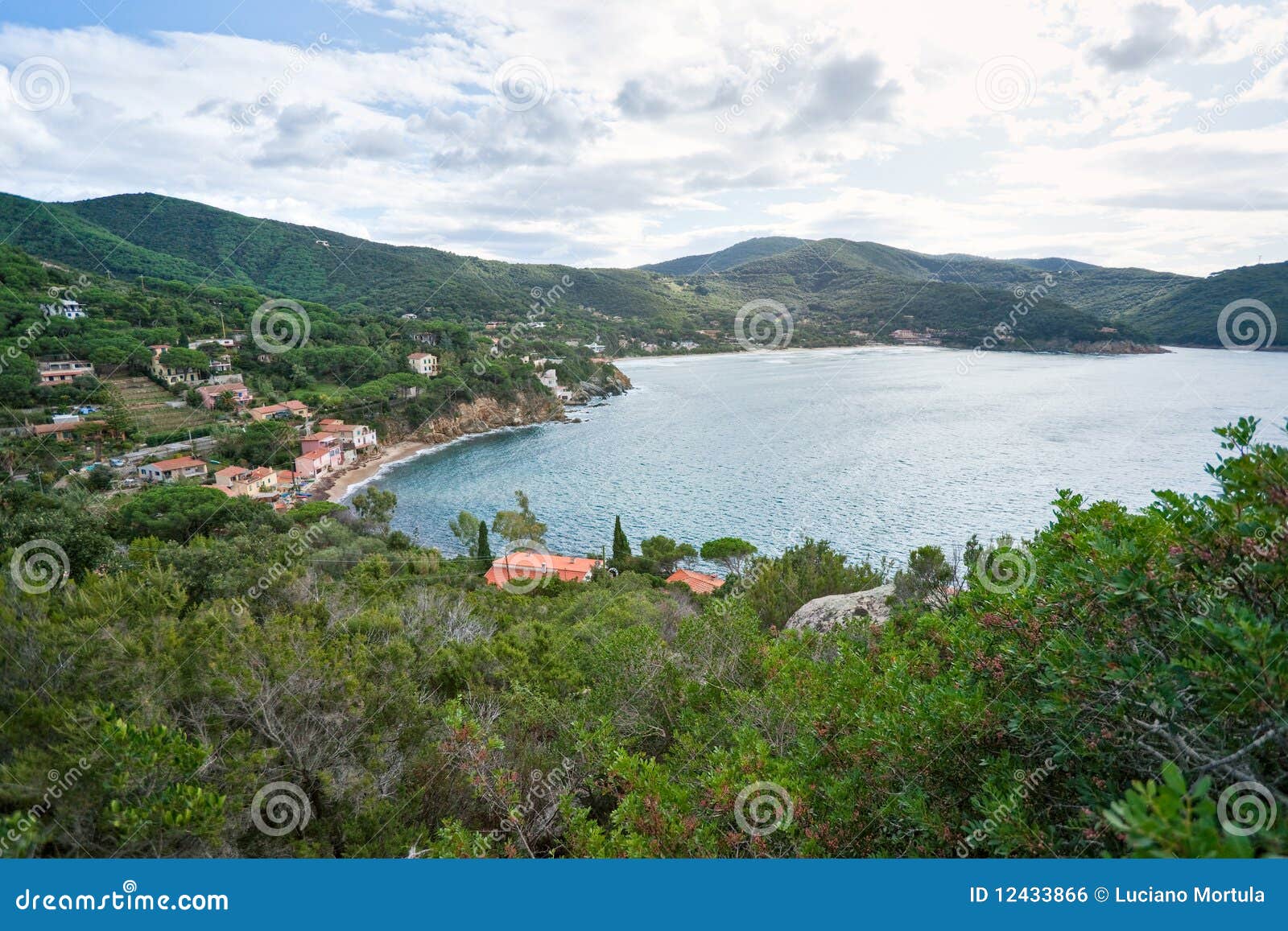 Biodola, Portoferraio, Isle of Elba. Stock Photo - Image of beauty ...