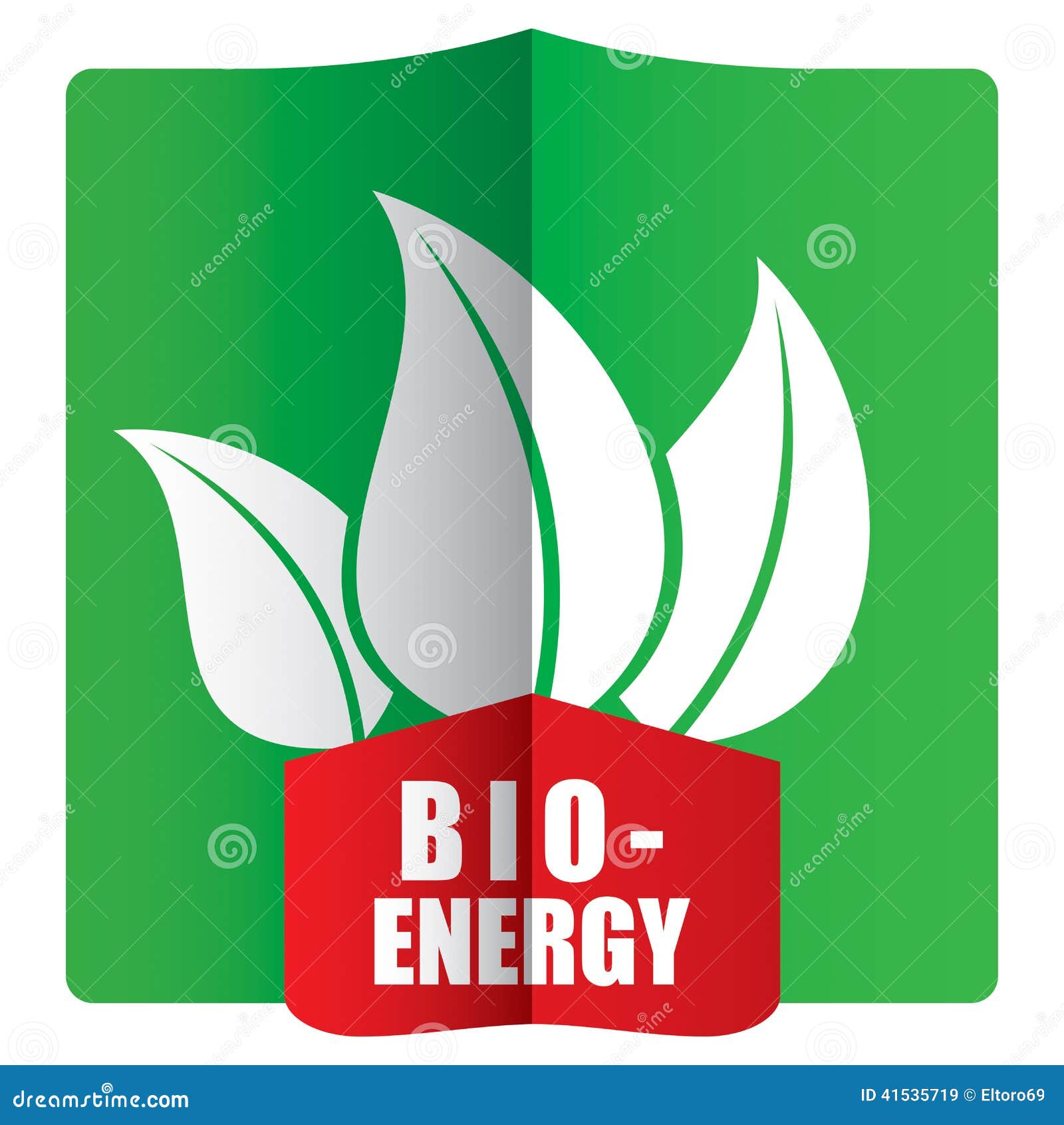 Bioenergy concept stock vector. Illustration of electric - 41535719