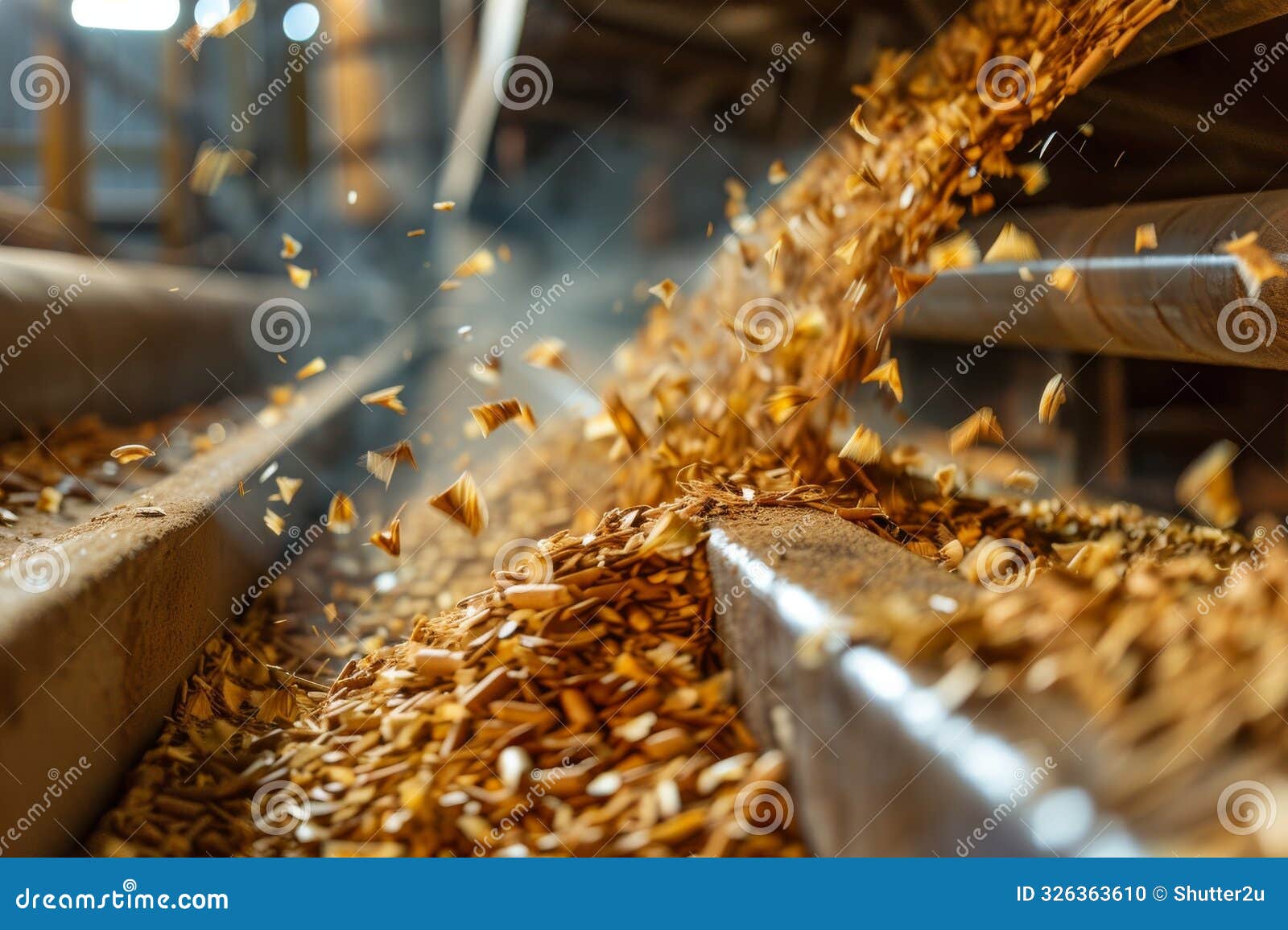 Bioenergy Crop Sorting in a Processing Facility Separating Biomass ...