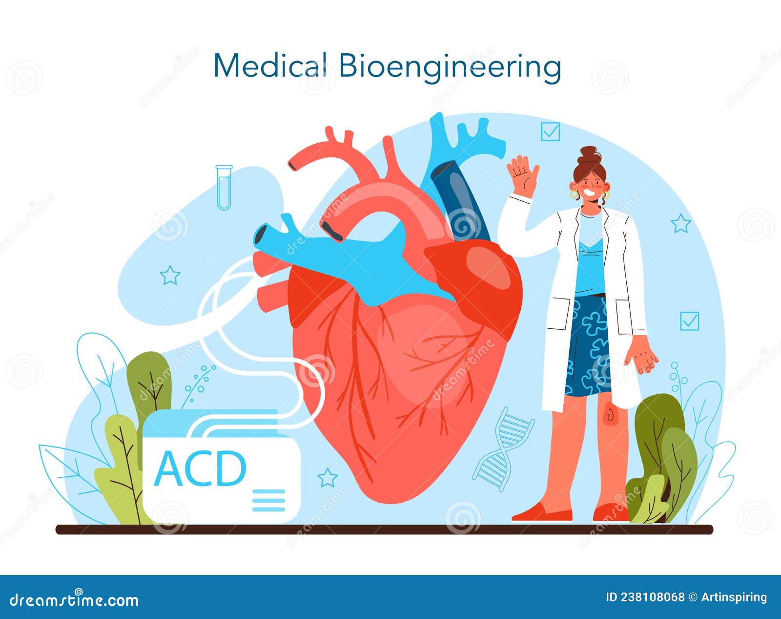 Concept Of Biotechnology Mind Map In Handwritten Style. Cartoon Vector ...
