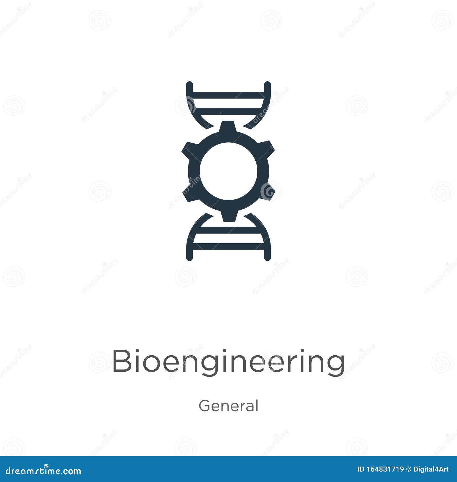 Bioengineering Icon Vector. Trendy Flat Bioengineering Icon from ...