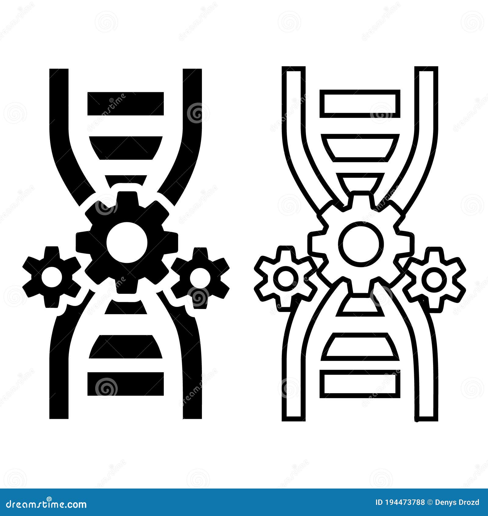 Biomedical Engineering Clipart Icons