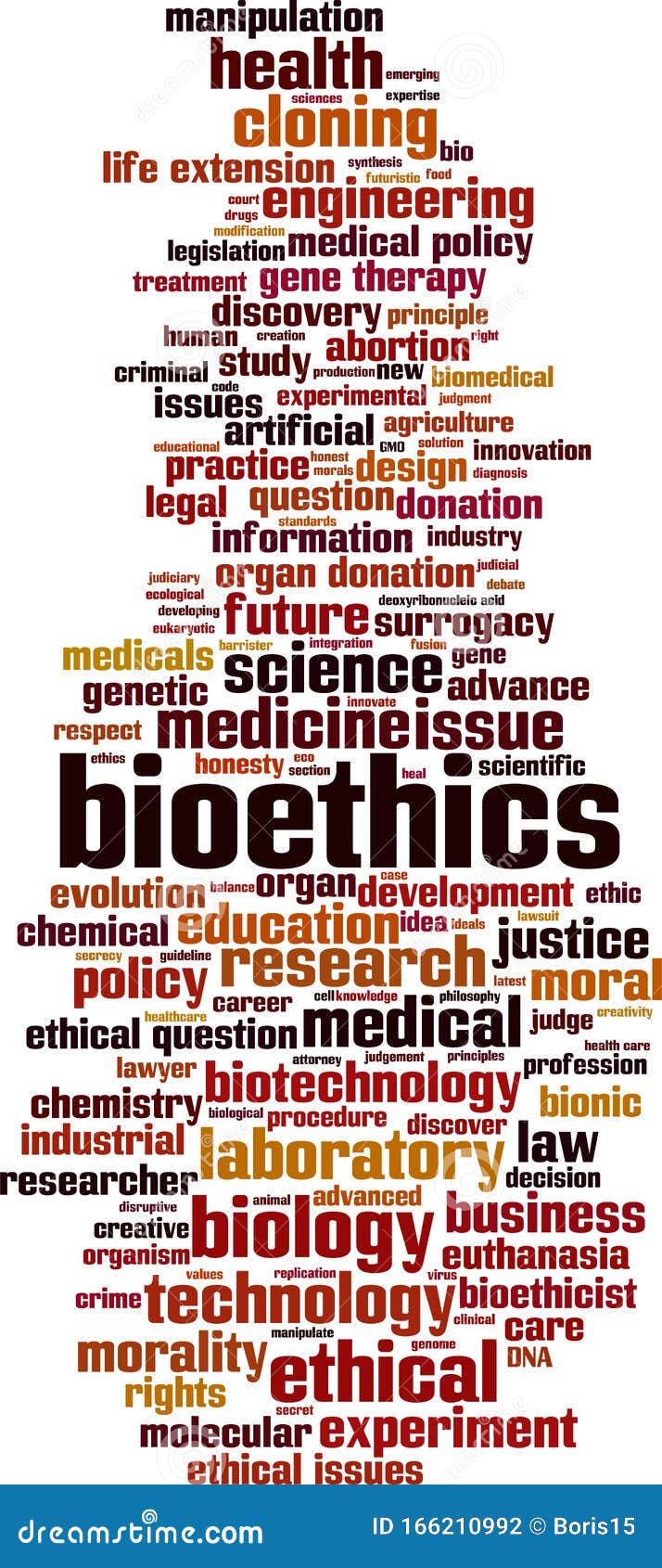 Bioethics word cloud stock vector. Illustration of editing - 166210992