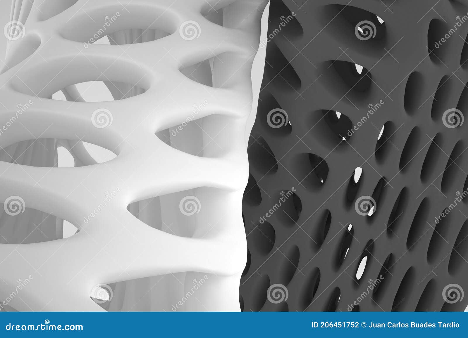 Bioforms Morphic Background Wallpaper Stock Illustration - Illustration ...