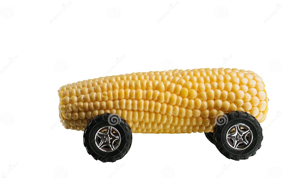 Biofuel corn car concept stock image. Image of mobile - 11350179