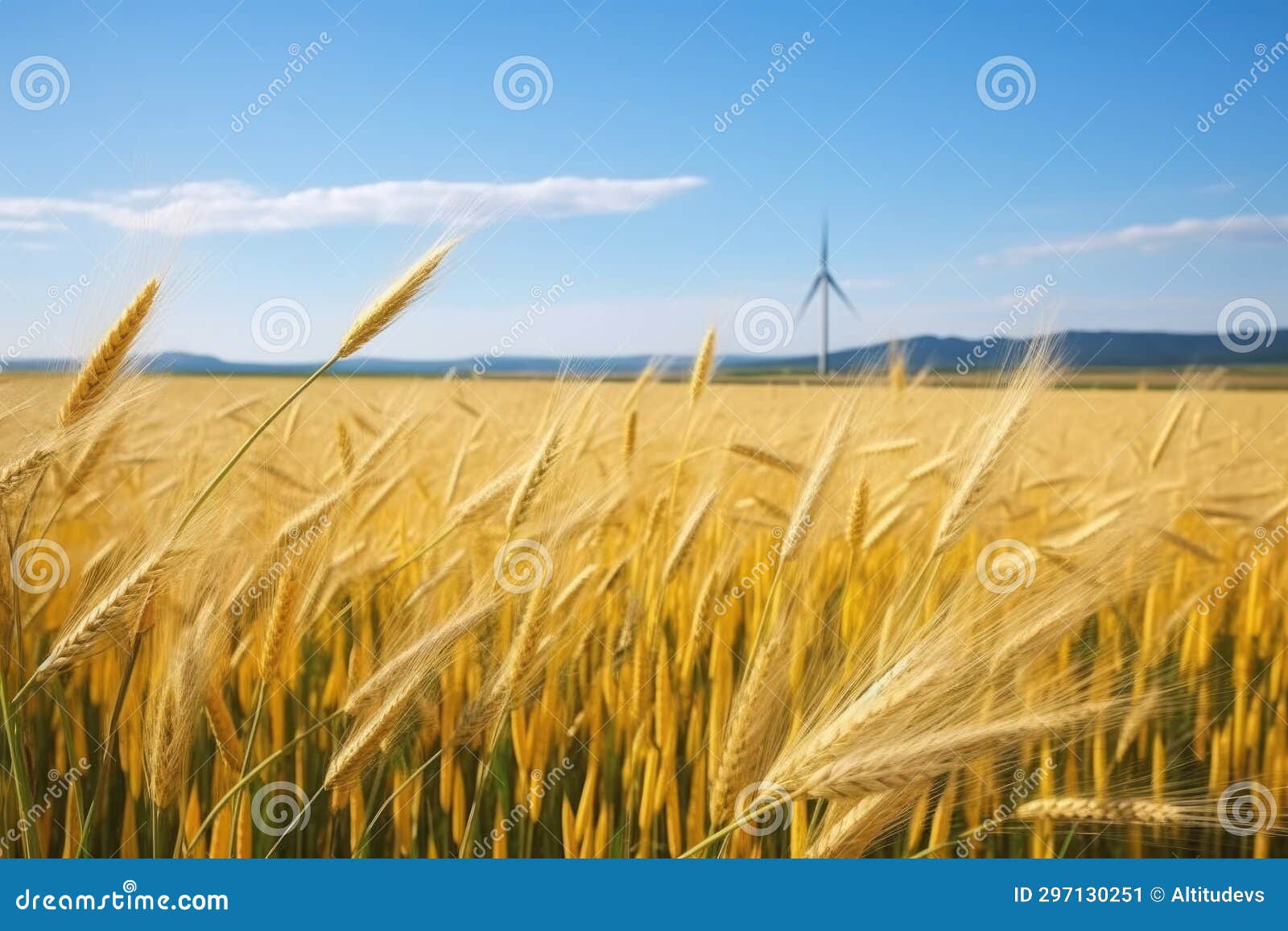 Biofuel Energy Crop Field Waving in the Wind Stock Image - Image of ...