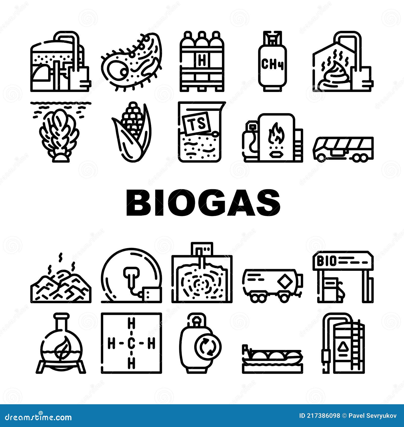 Biogas Reactor Working Principle With Underground Structure Outline ... Biogas Reactor Working Principle With Underground Structure Outline ...