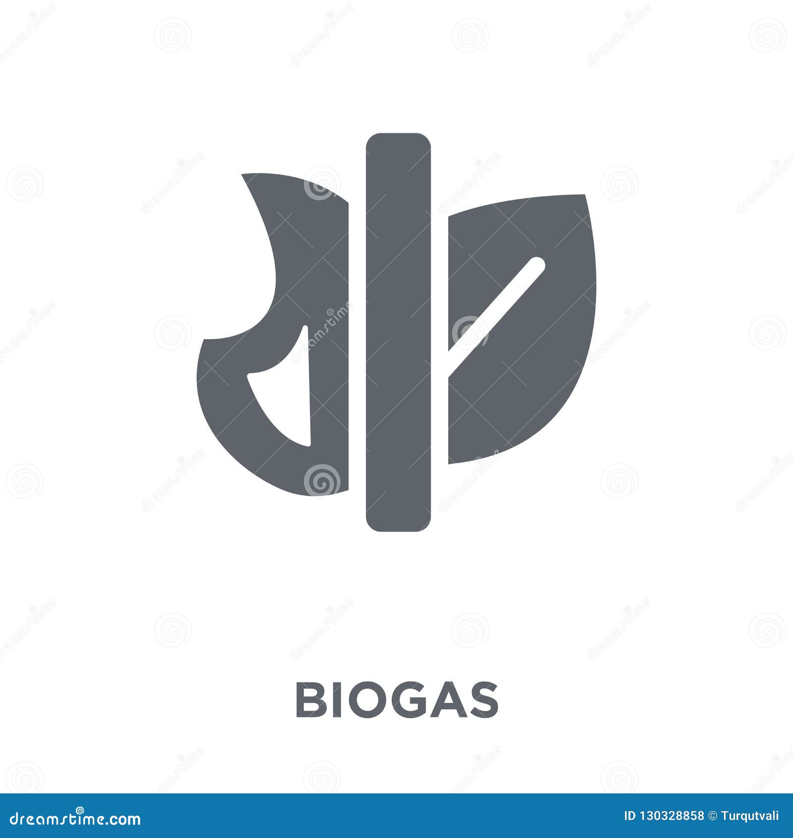 Biogas Icon Vector From Petroleum Collection. Thin Line Biogas Outline ...