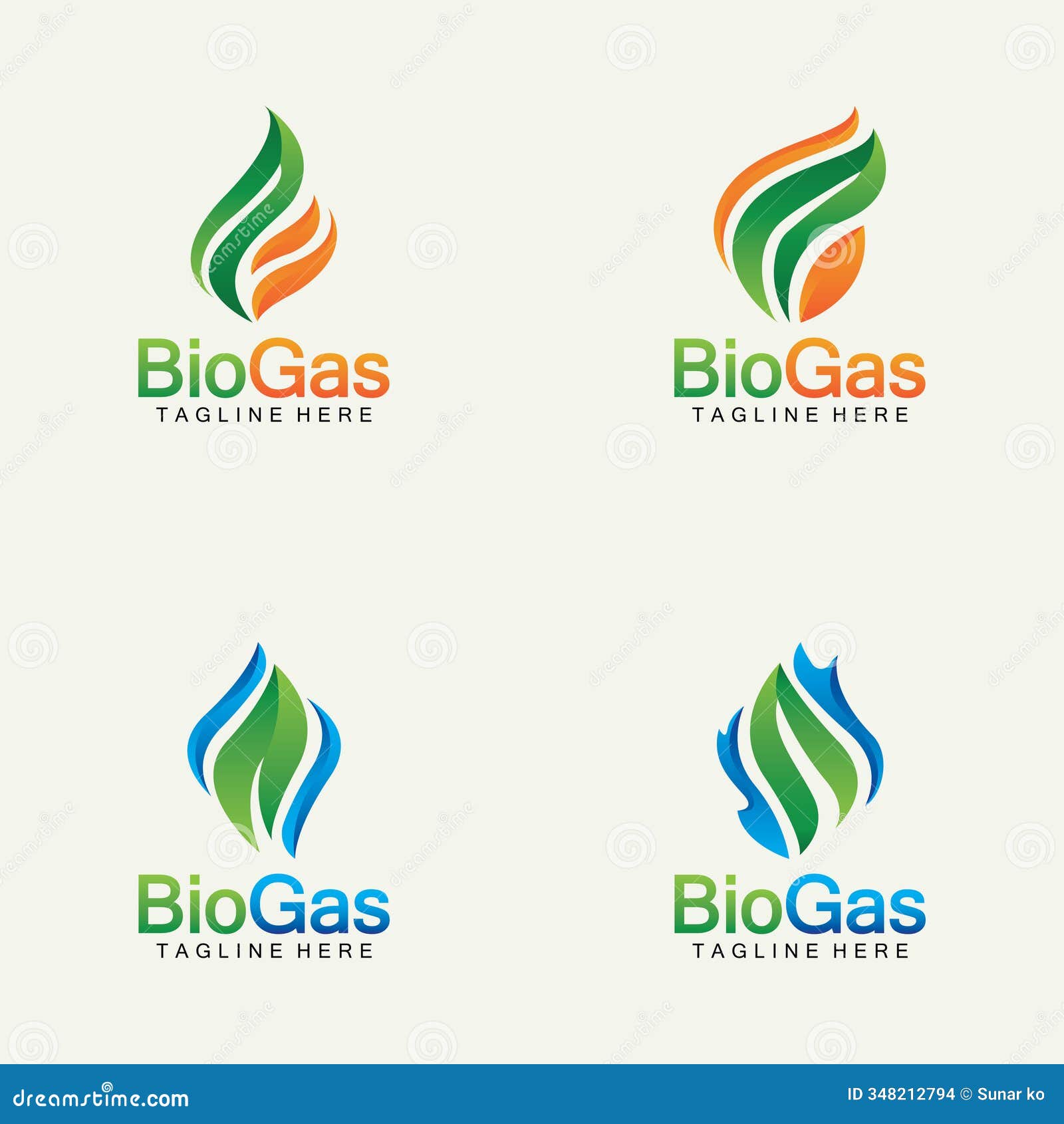 Biogas Logo. Oil and Gas Logo Stock Illustration - Illustration of ...