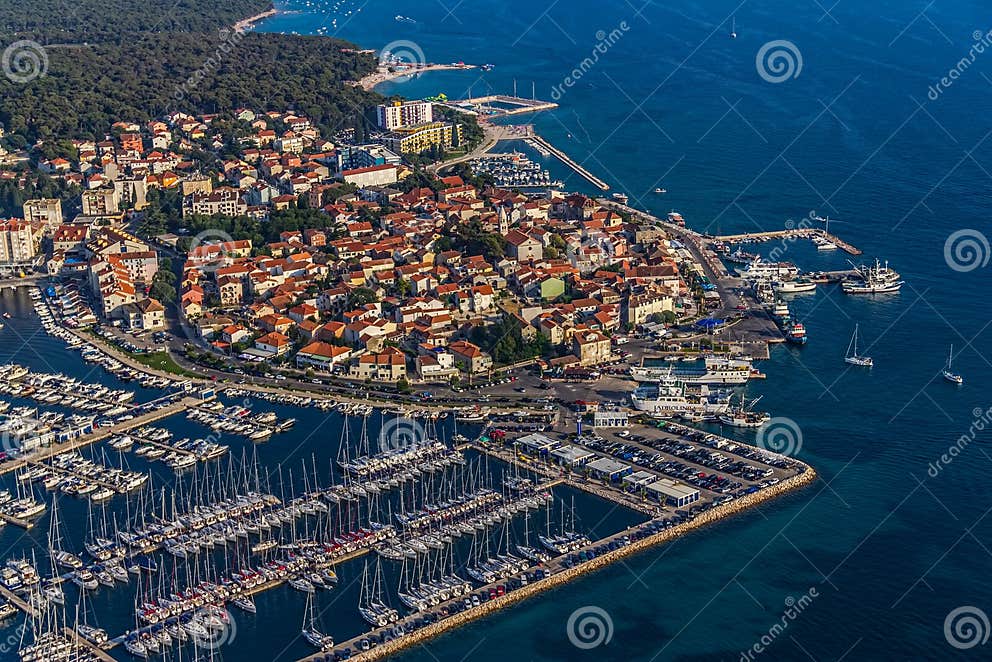 Biograd aerial stock photo. Image of dalmatia, biograd - 27853594