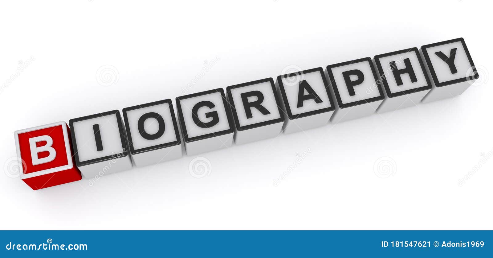 Biography Word Cloud Vector Illustration | CartoonDealer.com #177418998