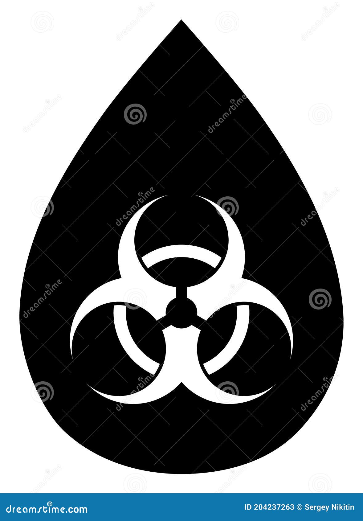Biohazard Drop Star Mosaic And Smallpox Virus Textured Stamps Stock ...