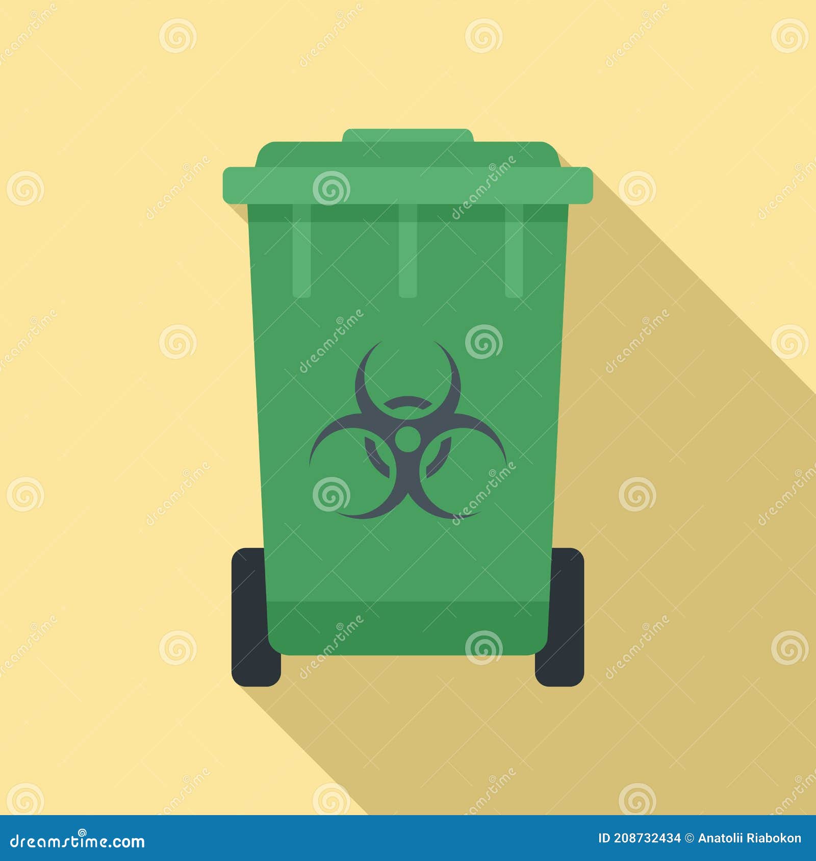 Caution Sharps Disposal Symbol Sign, Vector Illustration, Isolated On ...