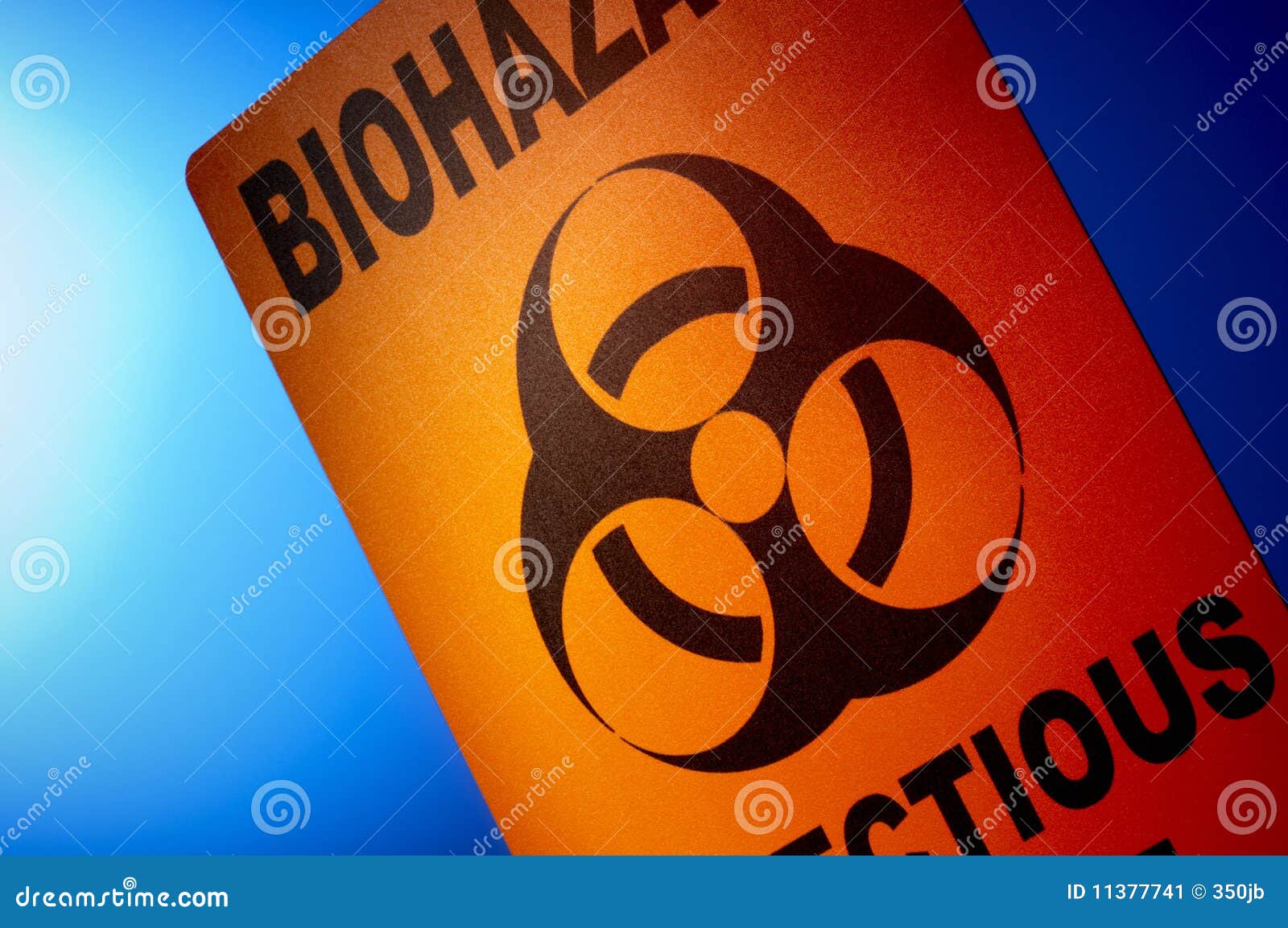Biohazard: Infectious Waste Stock Image - Image of risk, research: 11377741