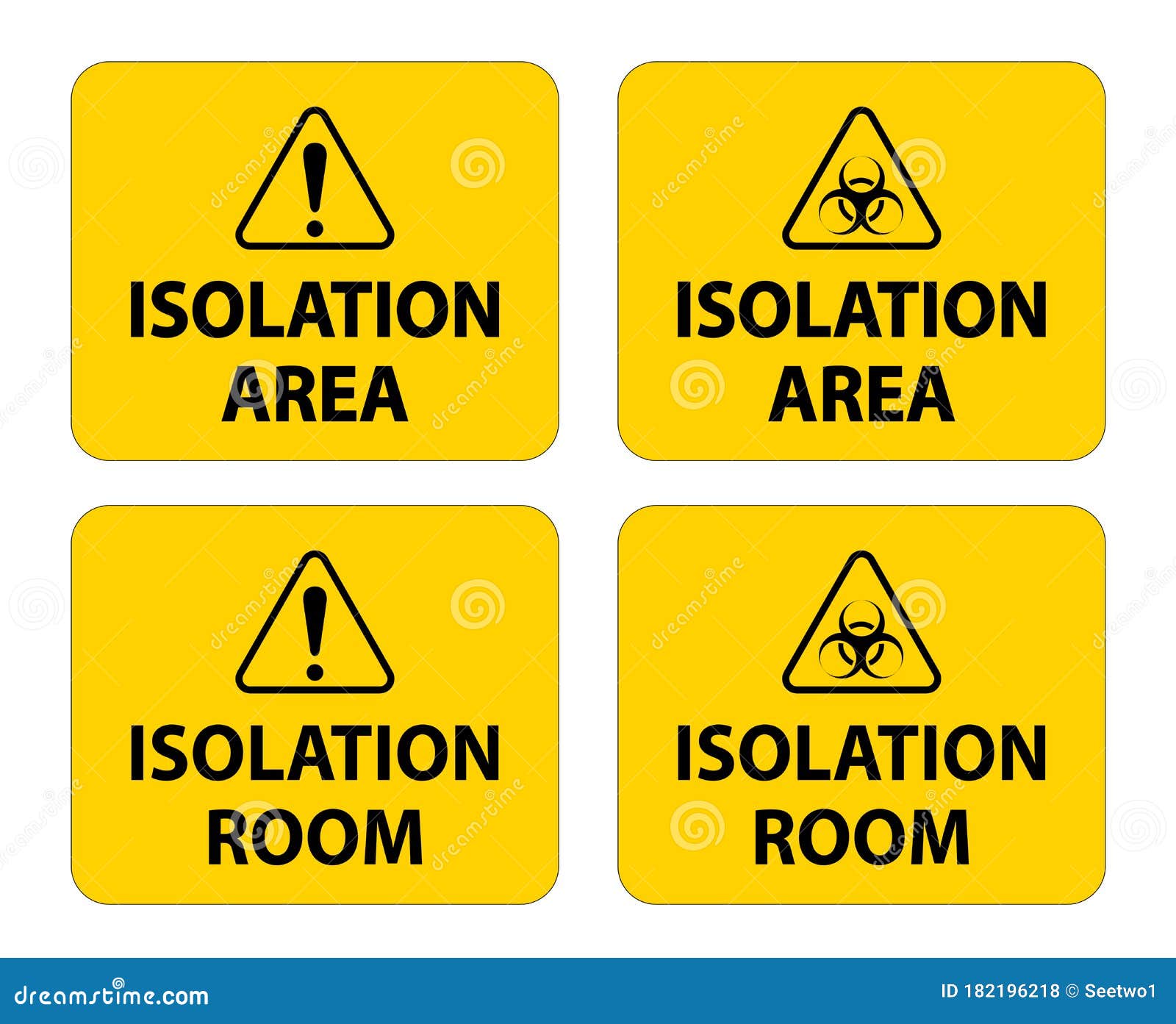 Isolation Area For Temperature Rechecking Black Icon, Vector ...