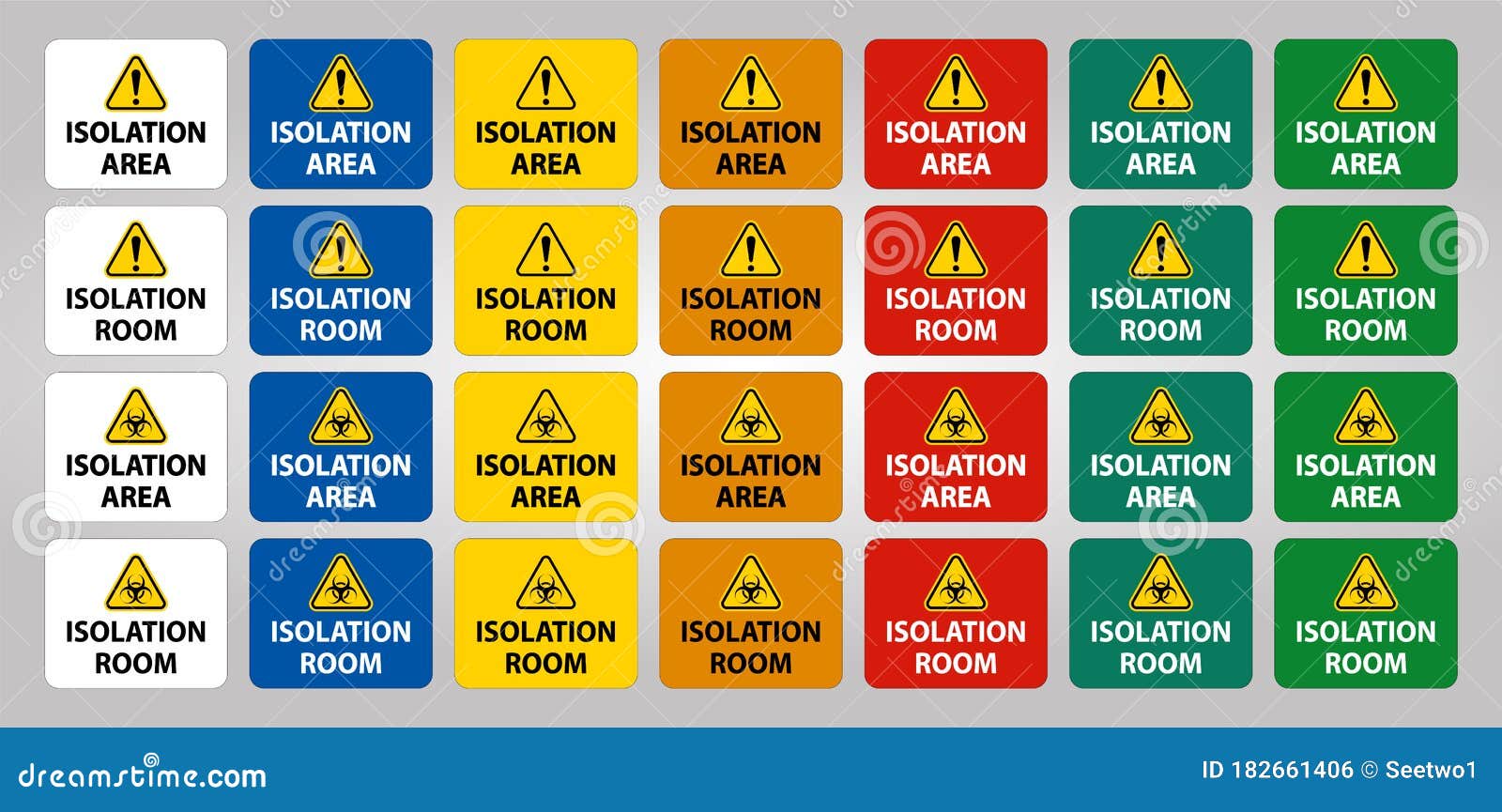 Isolation Area For Temperature Rechecking Black Icon, Vector ...