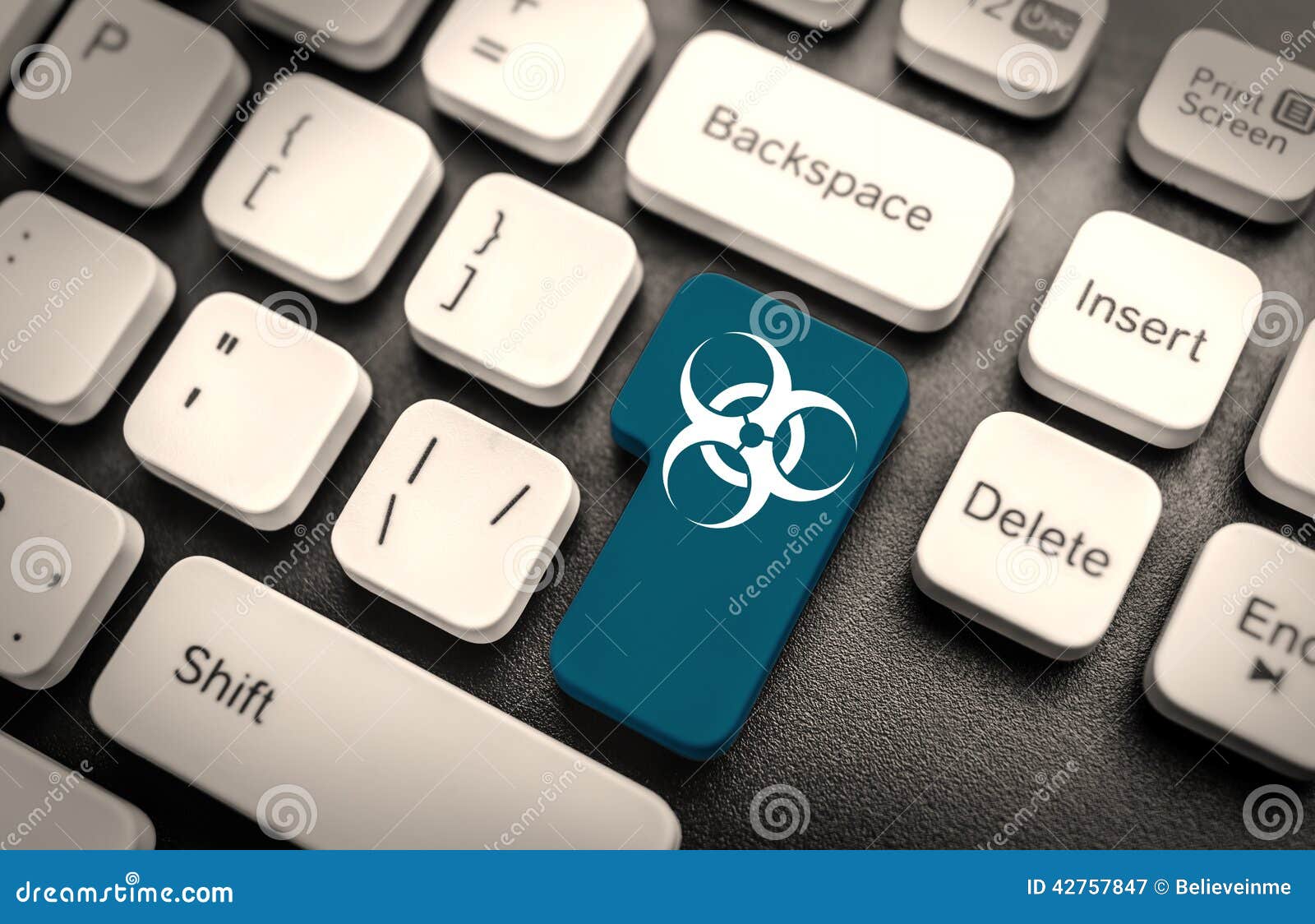 Biohazard key stock image. Image of dangerous, nuclear - 42757847