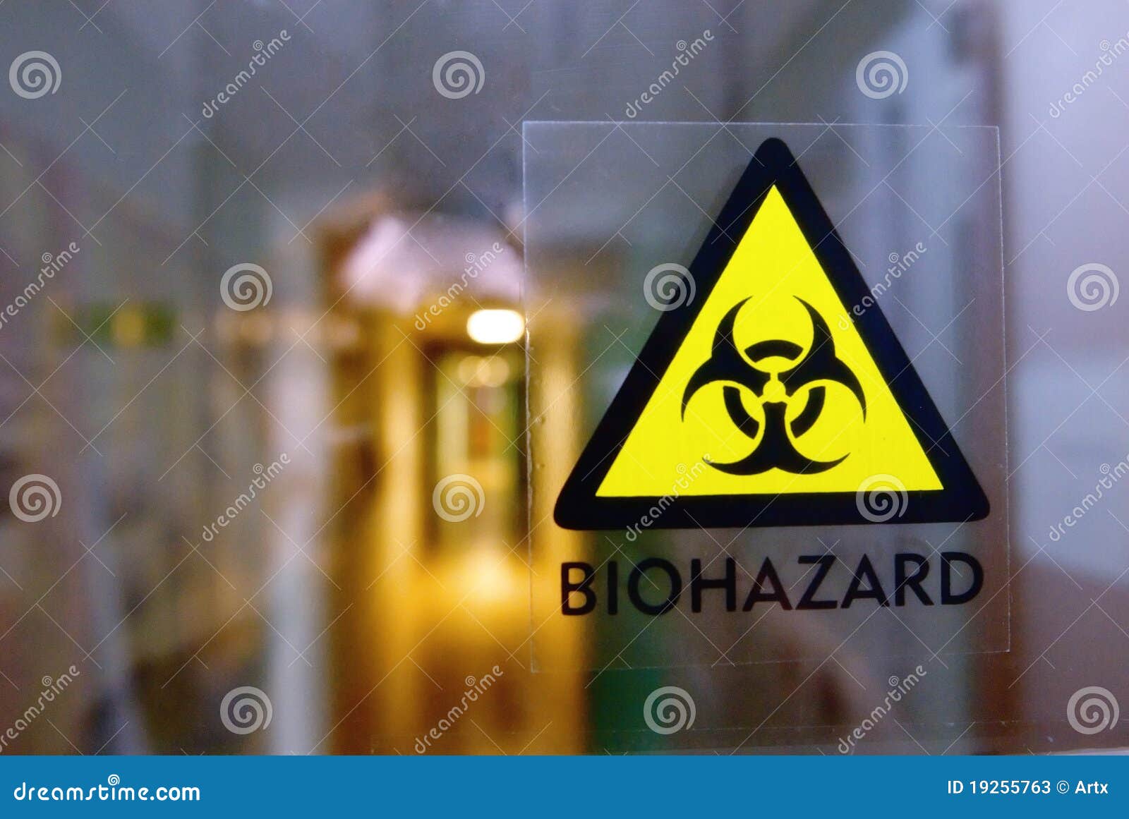 Biohazard logo stock image. Image of laboratory, education - 19255763