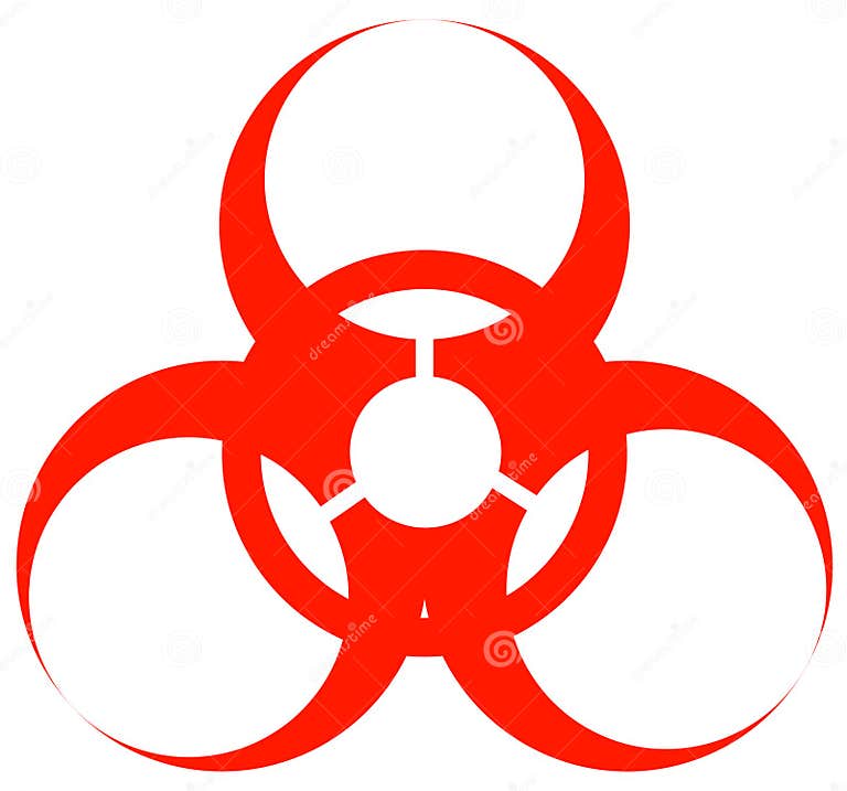 Biohazard logo stock vector. Illustration of forbidden - 4828276