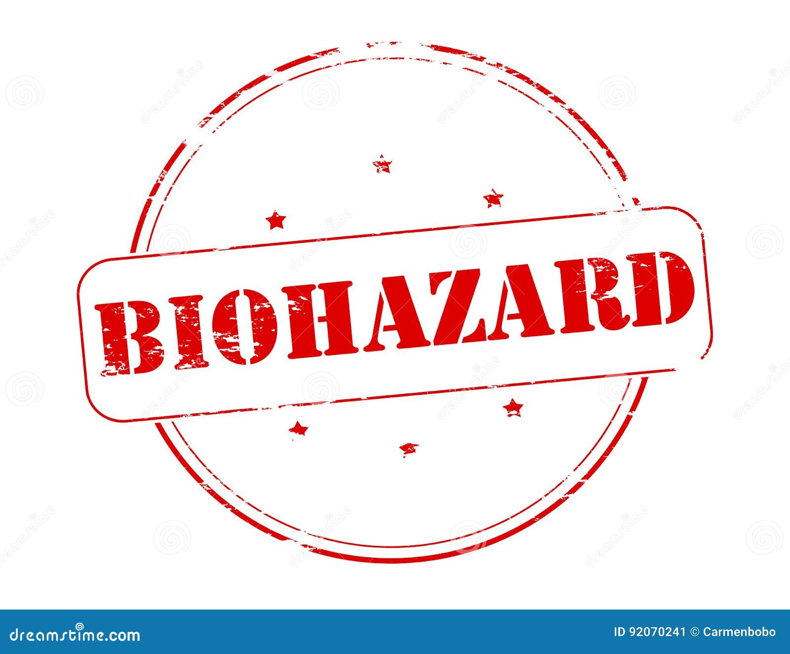 Biohazard stock illustration. Illustration of sign, word - 92070241