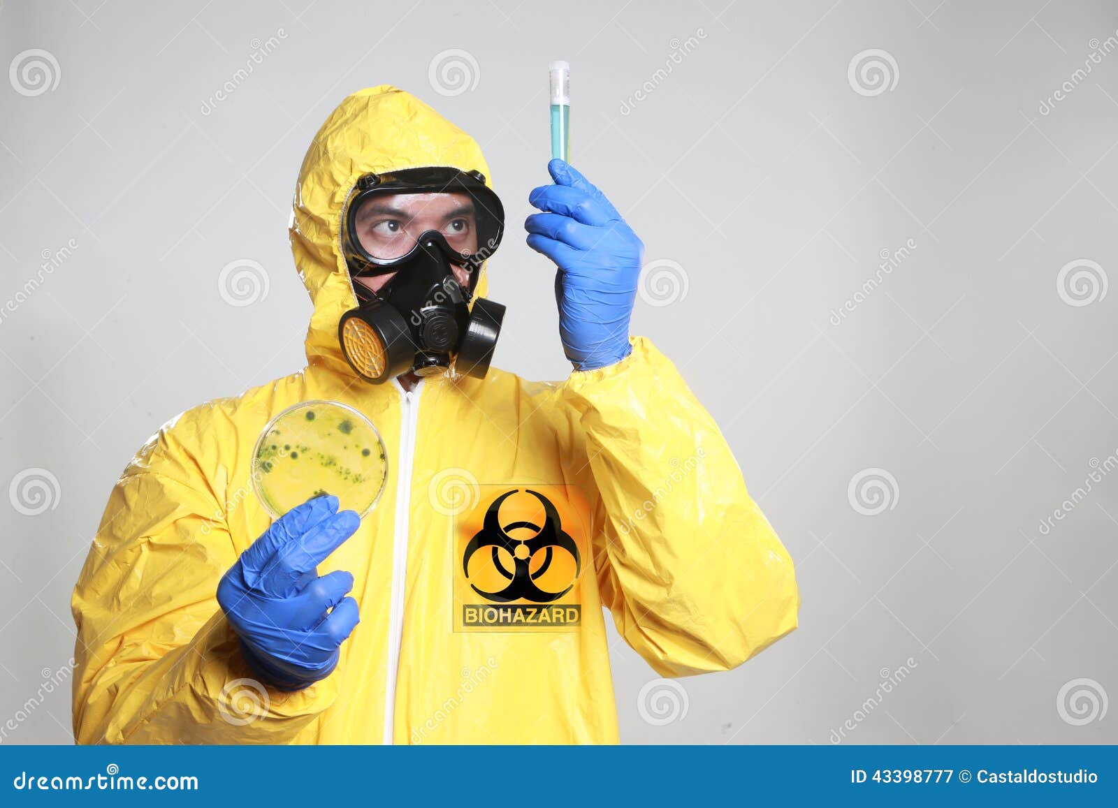 Biohazard stock image. Image of safety, biohazard, male - 43398777