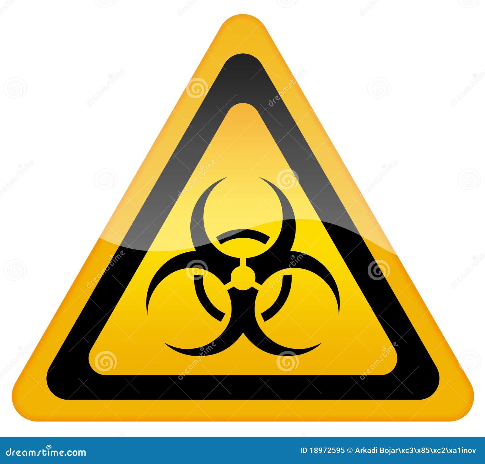 Biohazard Sign Stock Image | CartoonDealer.com #18972595