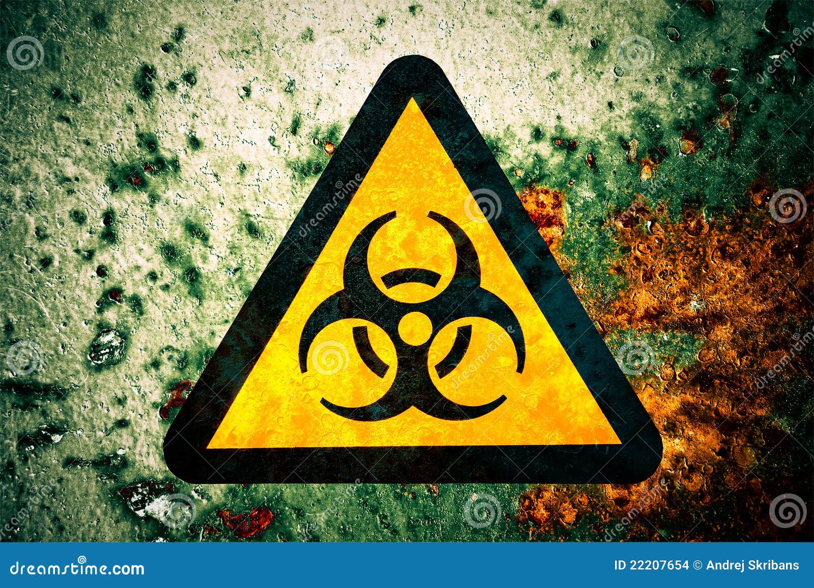 Biohazard sign stock photo. Image of color, garbage, material - 22207654