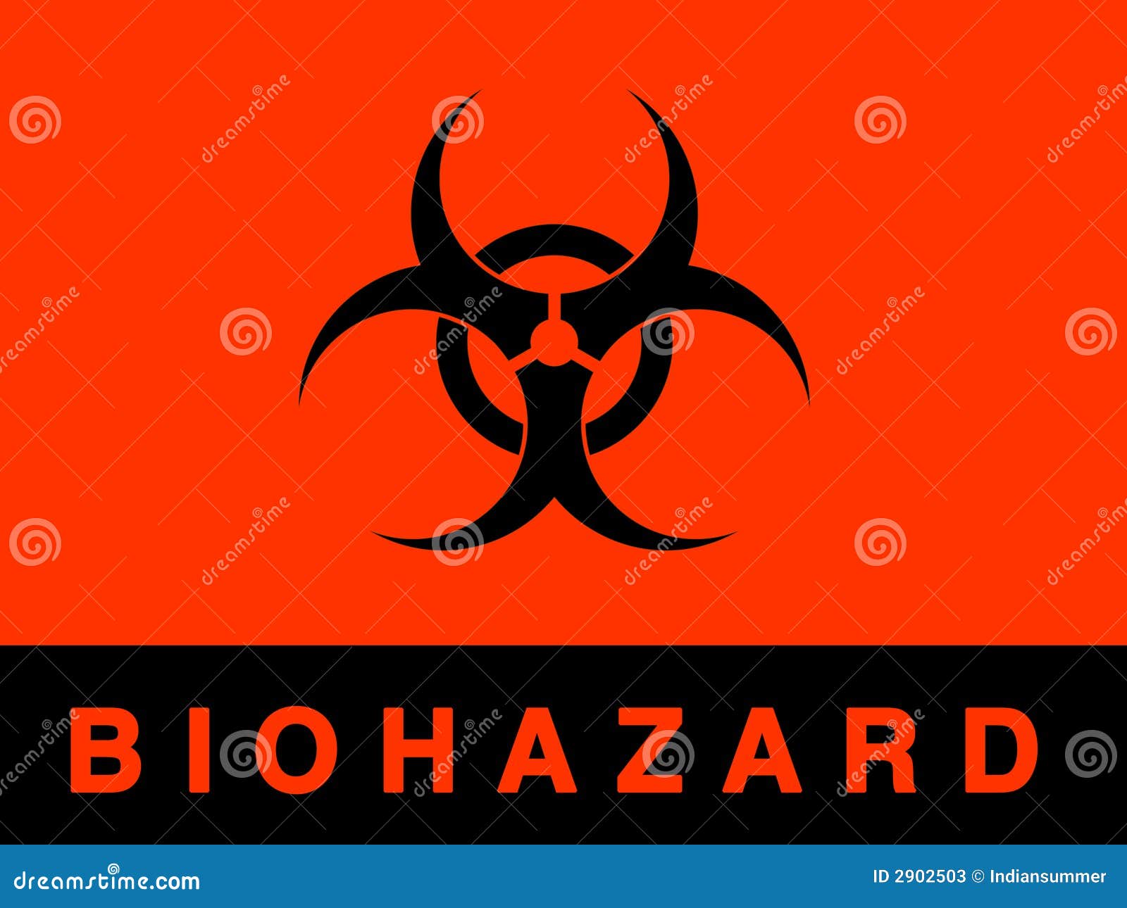 Biohazard sign stock illustration. Illustration of industry - 2902503