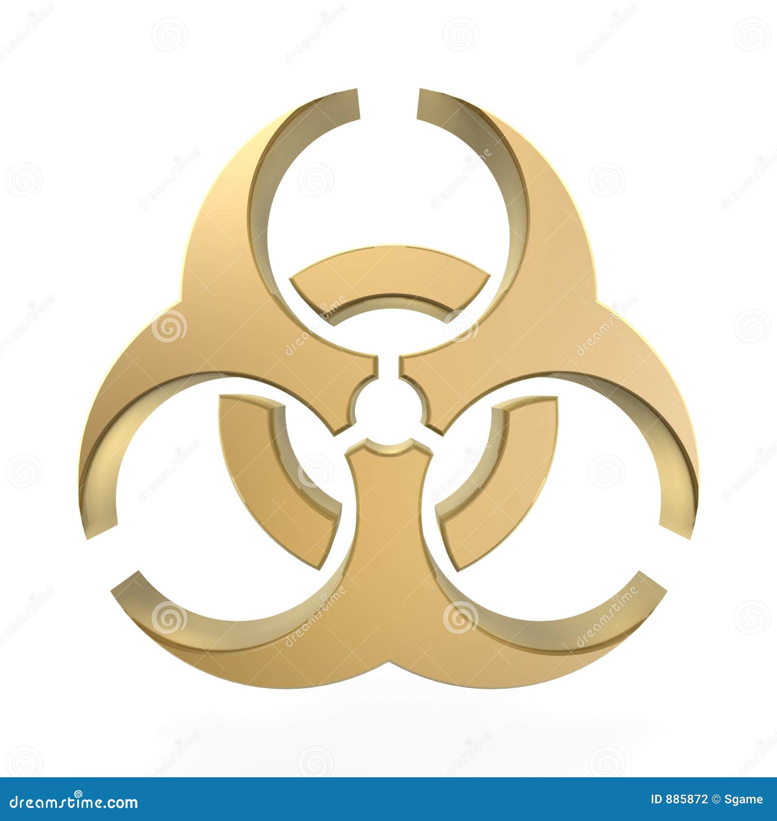 Biohazard Sign Vector Illustration | CartoonDealer.com #23755152