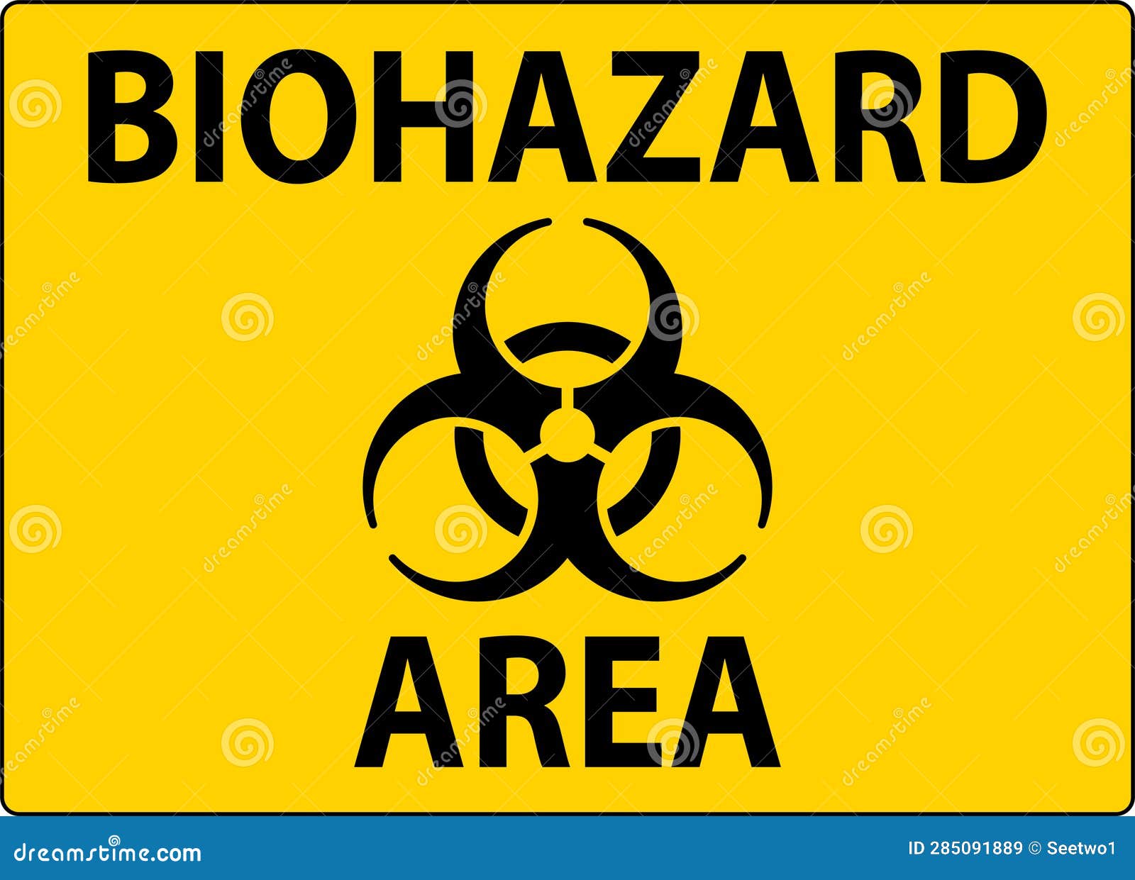 Biohazard Sign, Biohazard Area Stock Vector - Illustration of pandemic ...