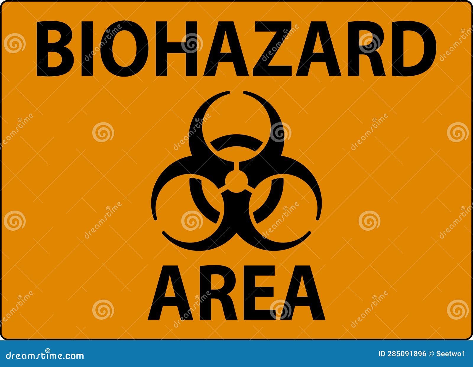 Biohazard Sign, Biohazard Area Stock Vector - Illustration of area ...