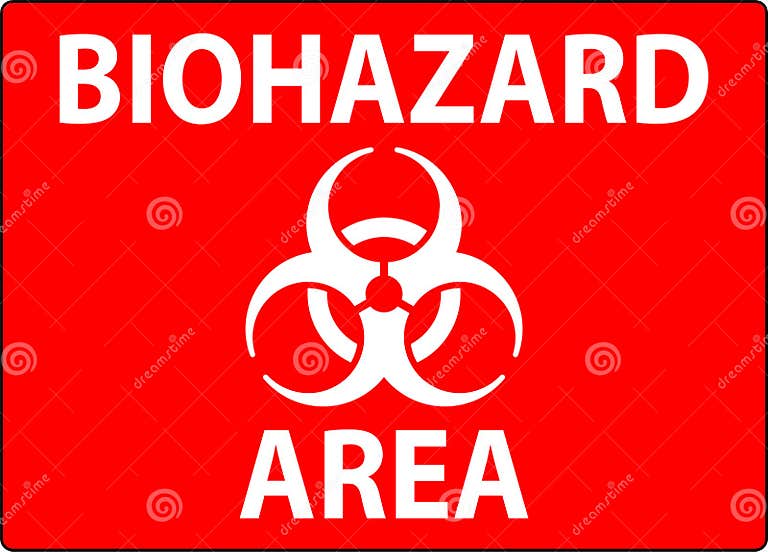 Biohazard Sign, Biohazard Area Stock Vector - Illustration of protect ...
