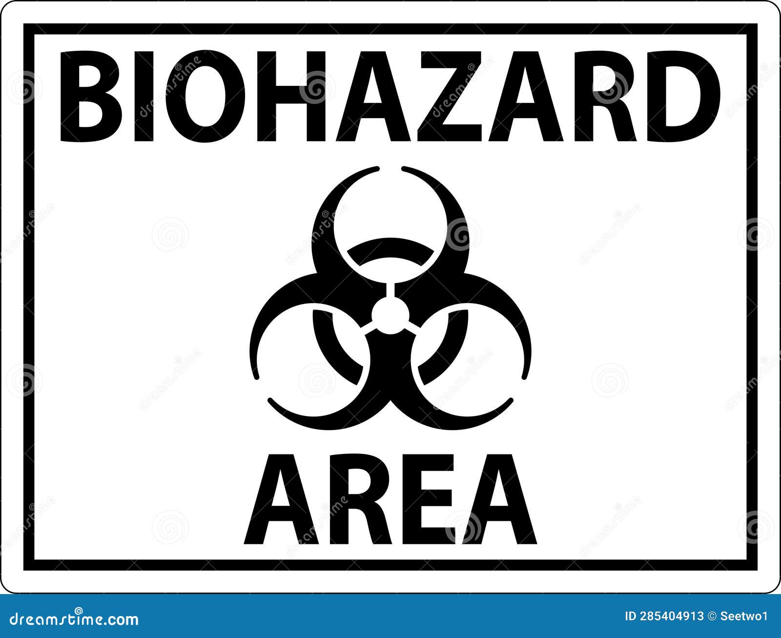 Biohazard Sign, Biohazard Area Stock Vector - Illustration of pandemic ...