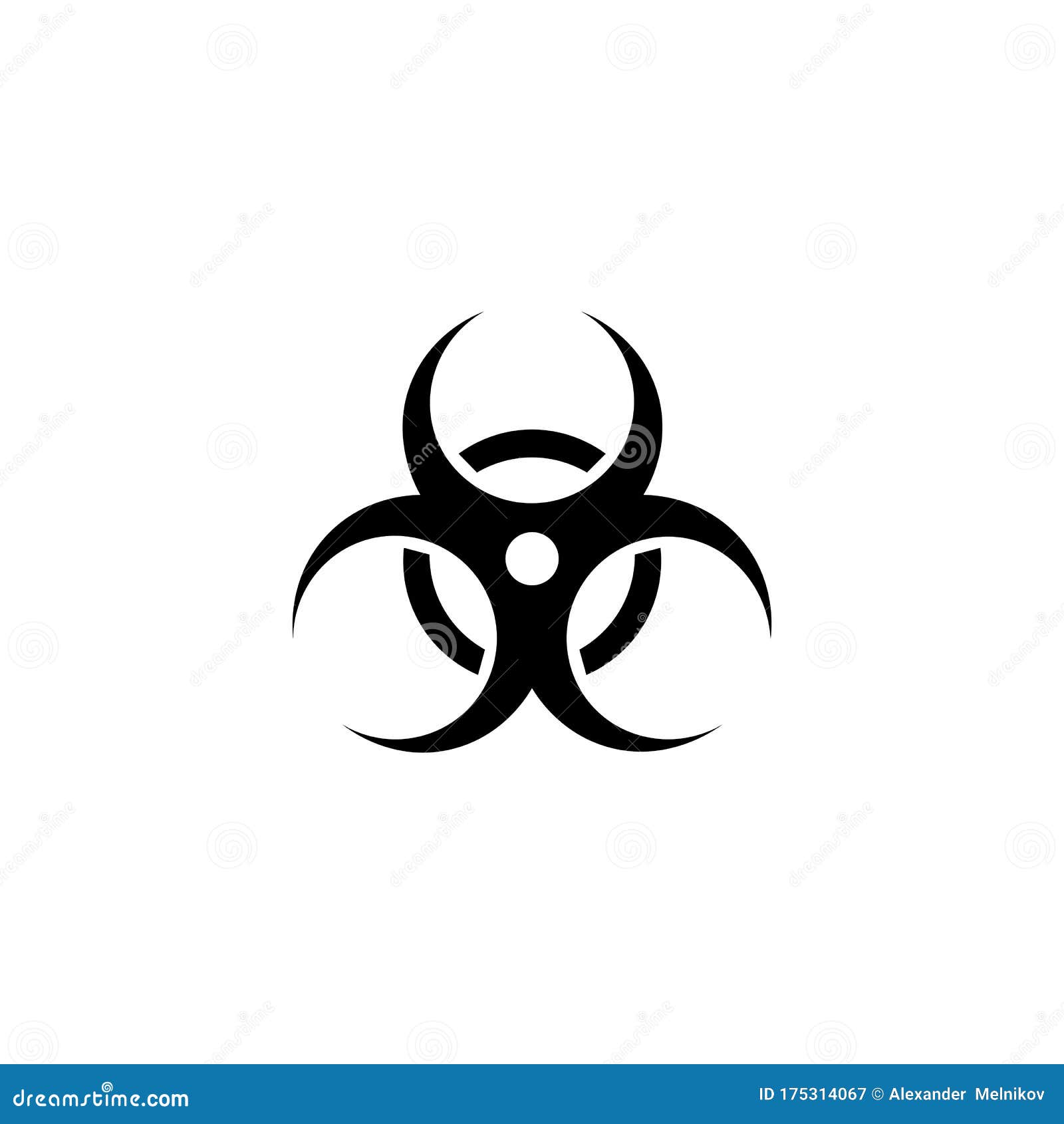 Biohazard Symbol Logo Icon. Vector Illustration Eps 10 Stock ... Biohazard Symbol Logo Icon. Vector Illustration Eps 10 Stock ...