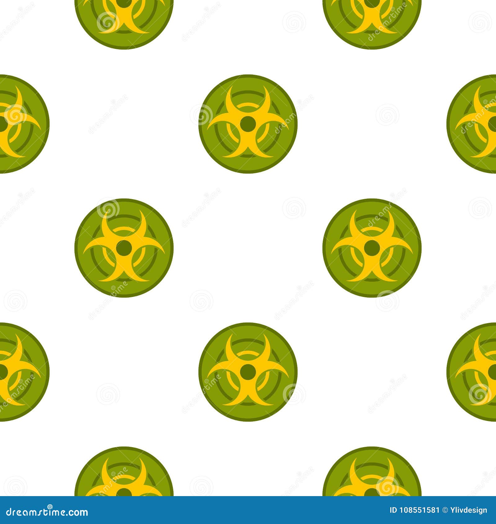 Biohazard Symbol Pattern Seamless Stock Vector - Illustration of ...