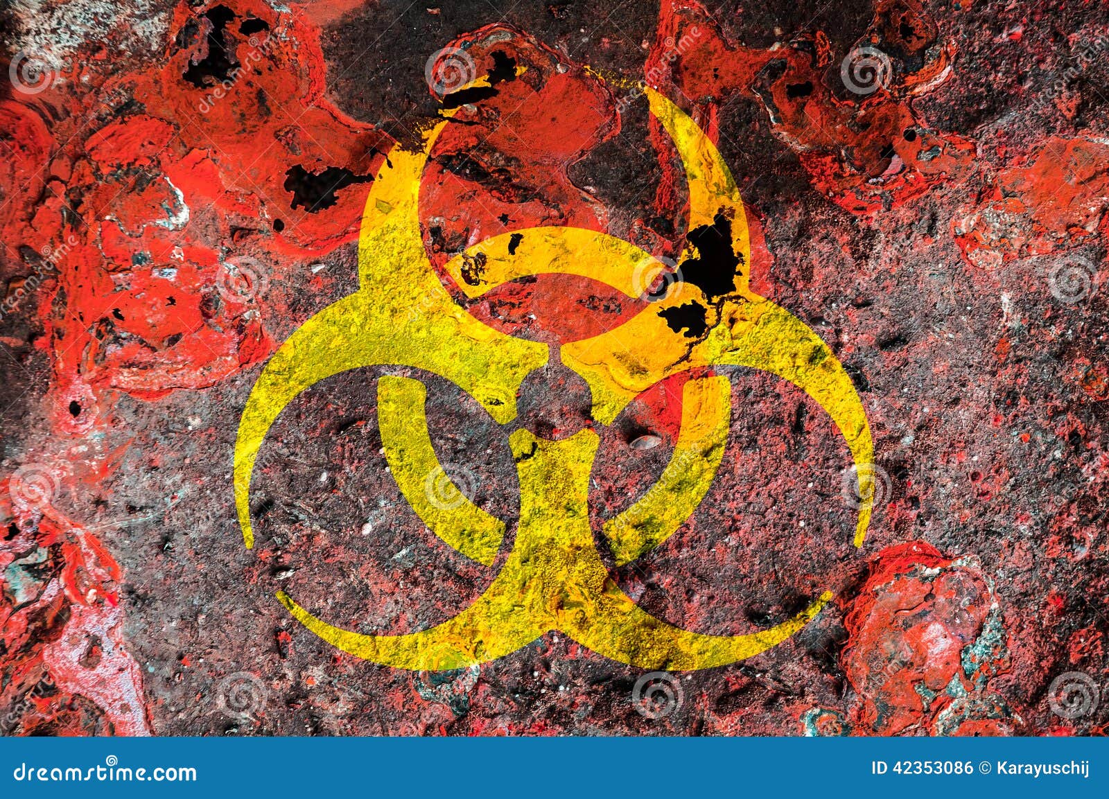 Biohazard Symbol Royalty-Free Stock Image | CartoonDealer.com #42353086