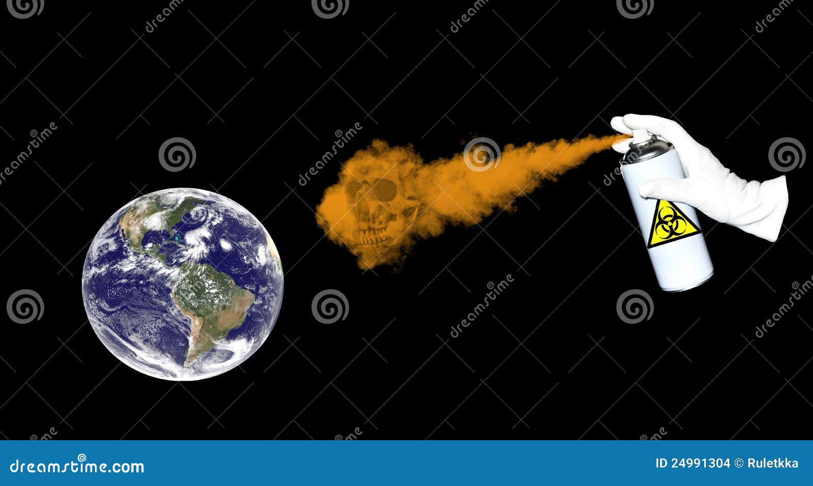 Biohazard threat stock photo. Image of fire, manipulator - 24991304