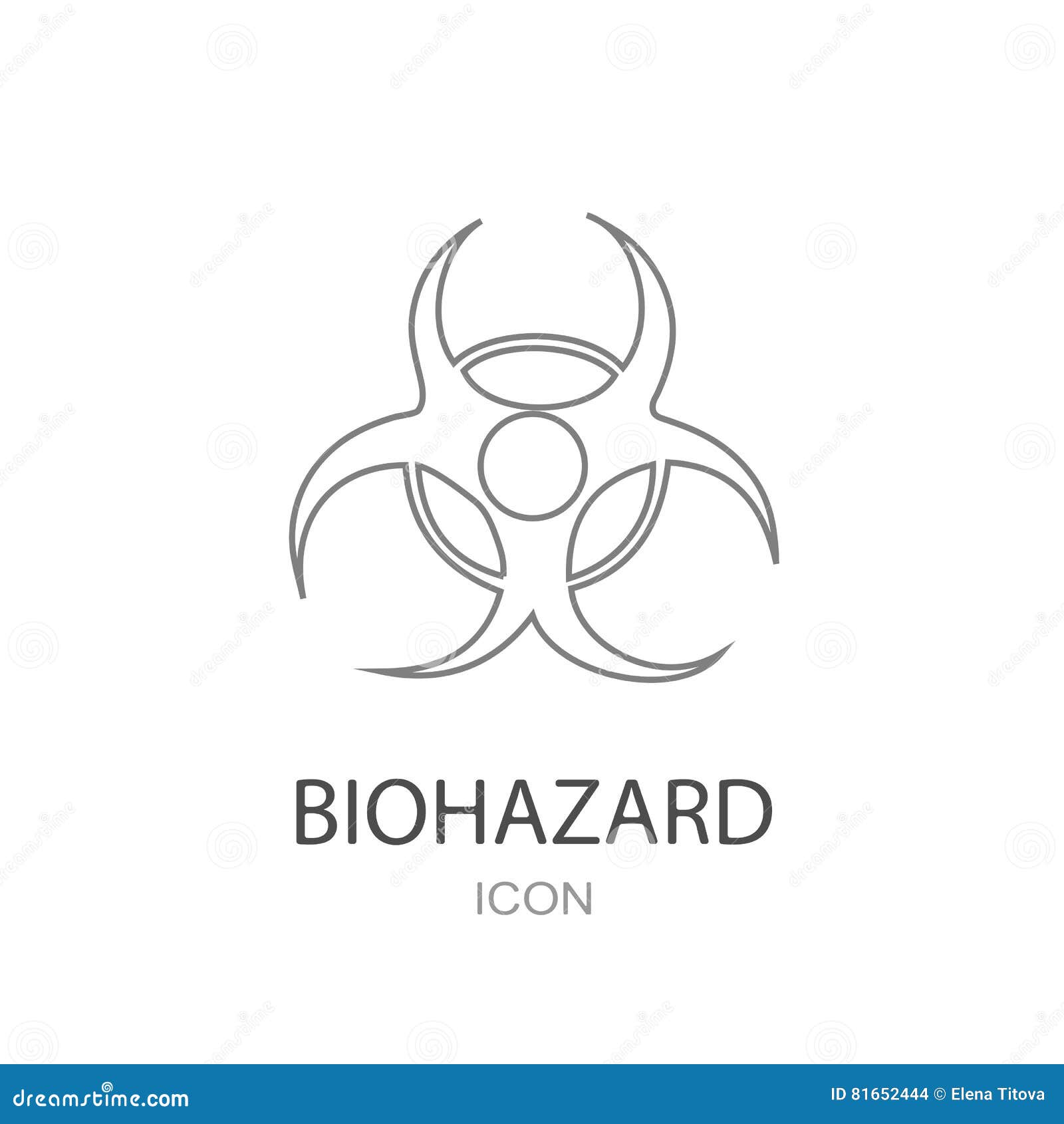 Biohazard Vector Security Sign | CartoonDealer.com #173059429