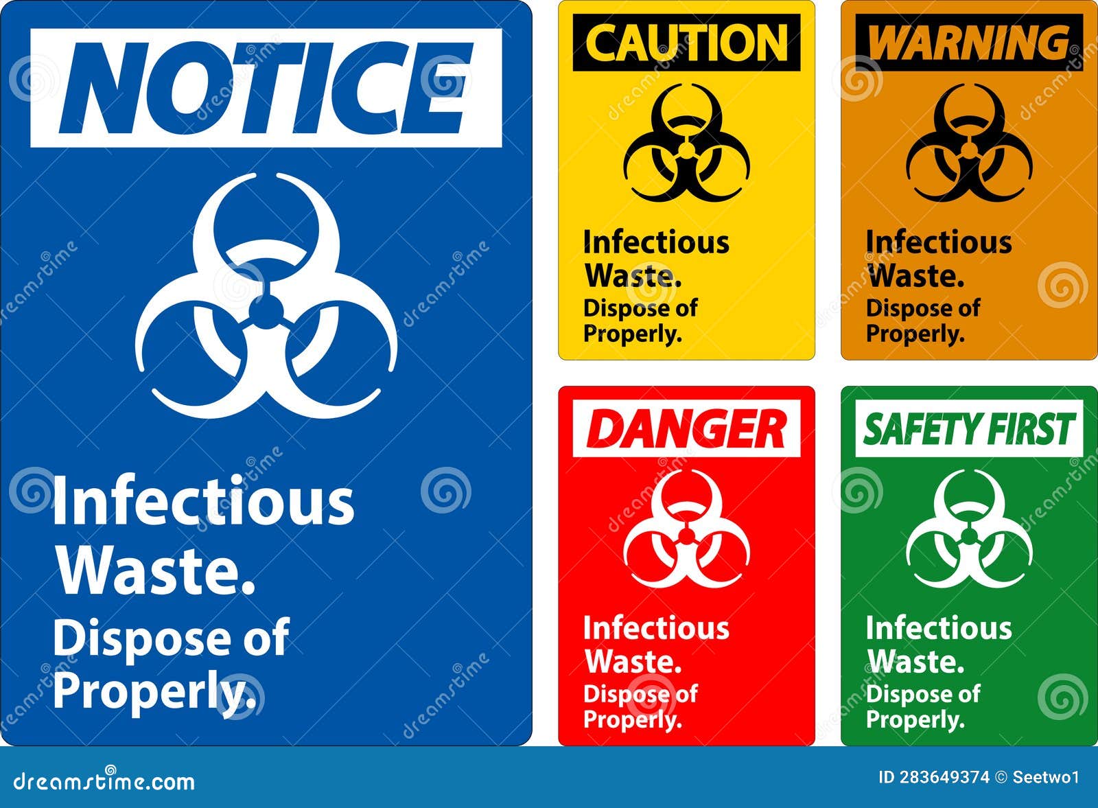 Biohazard Warning Label Infectious Waste, Dispose of Properly Stock ... Biohazard Warning Label Infectious Waste, Dispose of Properly Stock ...