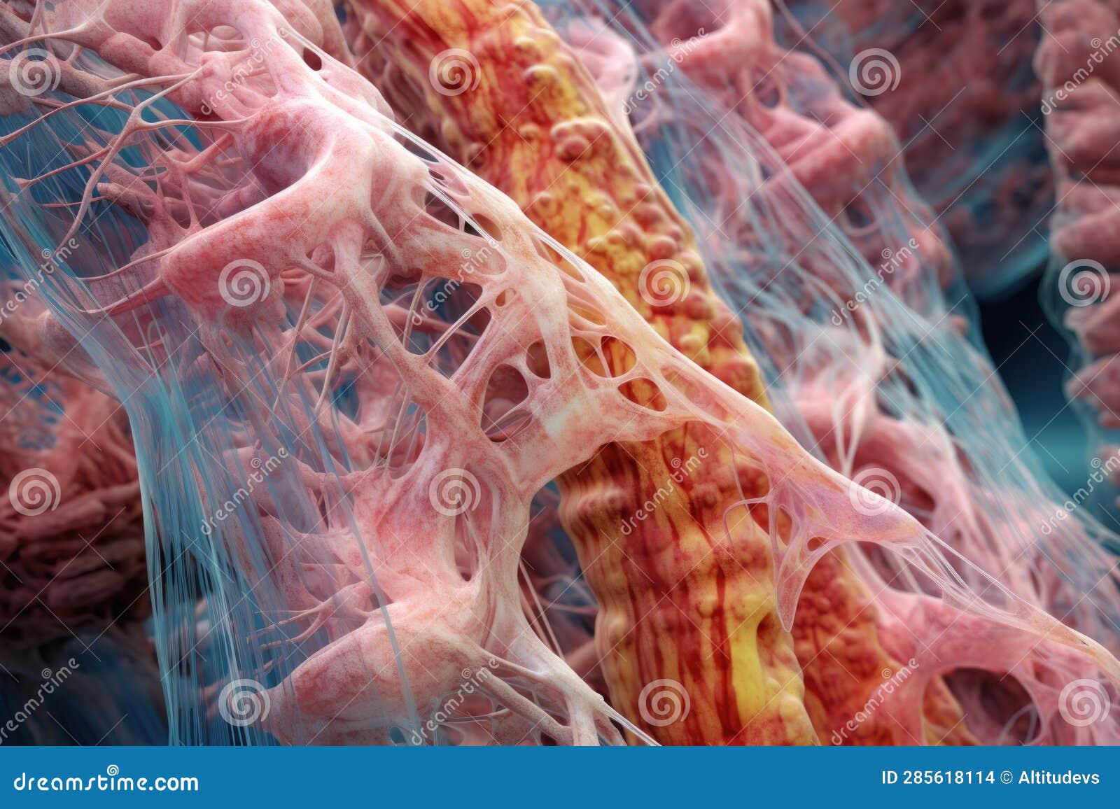 Biohybrid Robots Artificial Muscle Fibers Under Microscope Stock ...