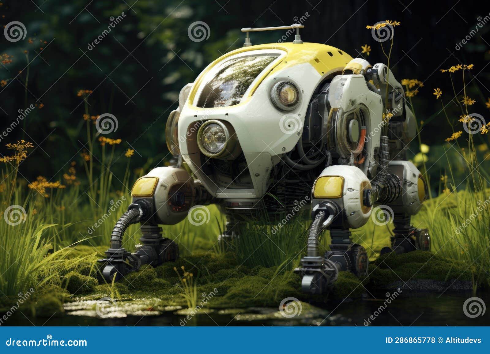 Biohybrid Robots Energy-efficient Power Source Stock Photo - Image of ...