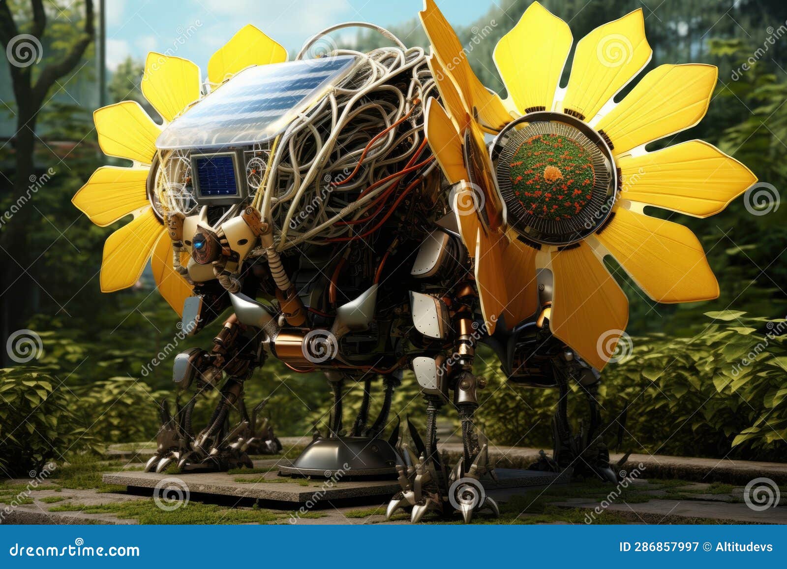 Biohybrid Robots Lifelike Movement Simulation Royalty-Free Stock Image ...