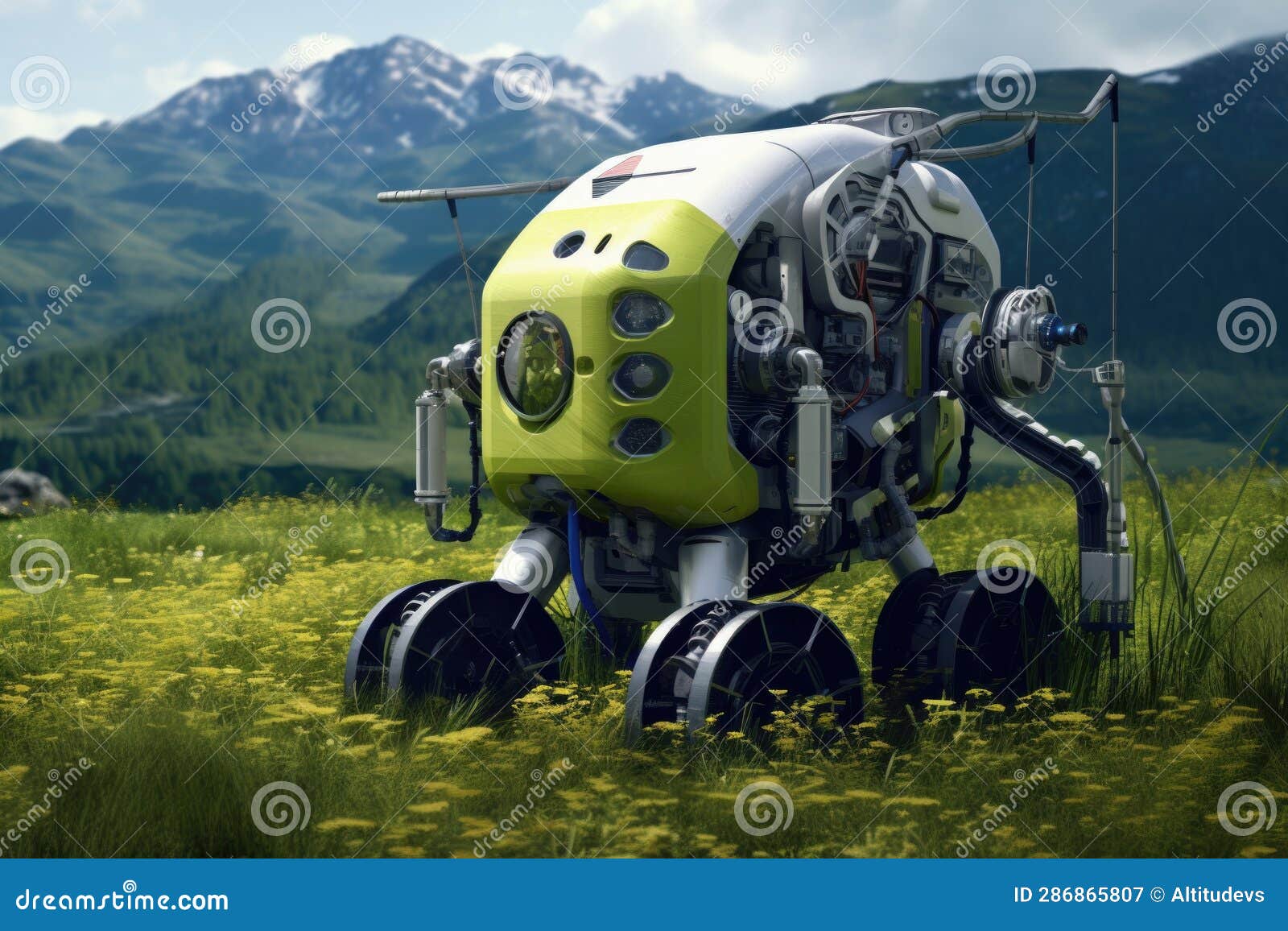 Biohybrid Robots Energy Source and Battery System Stock Illustration ...